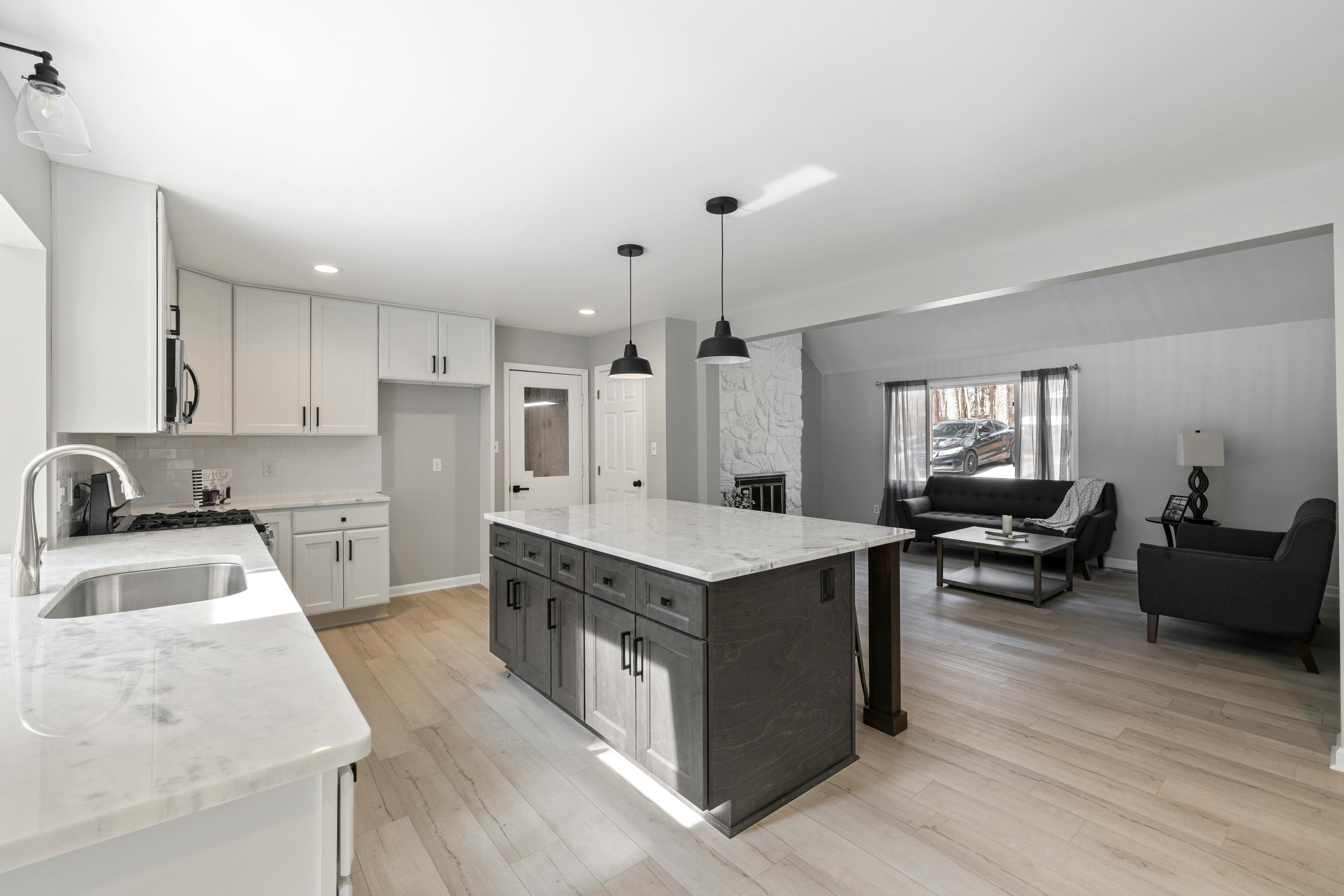 Open Concept Interior of a House · Free Stock Photo
