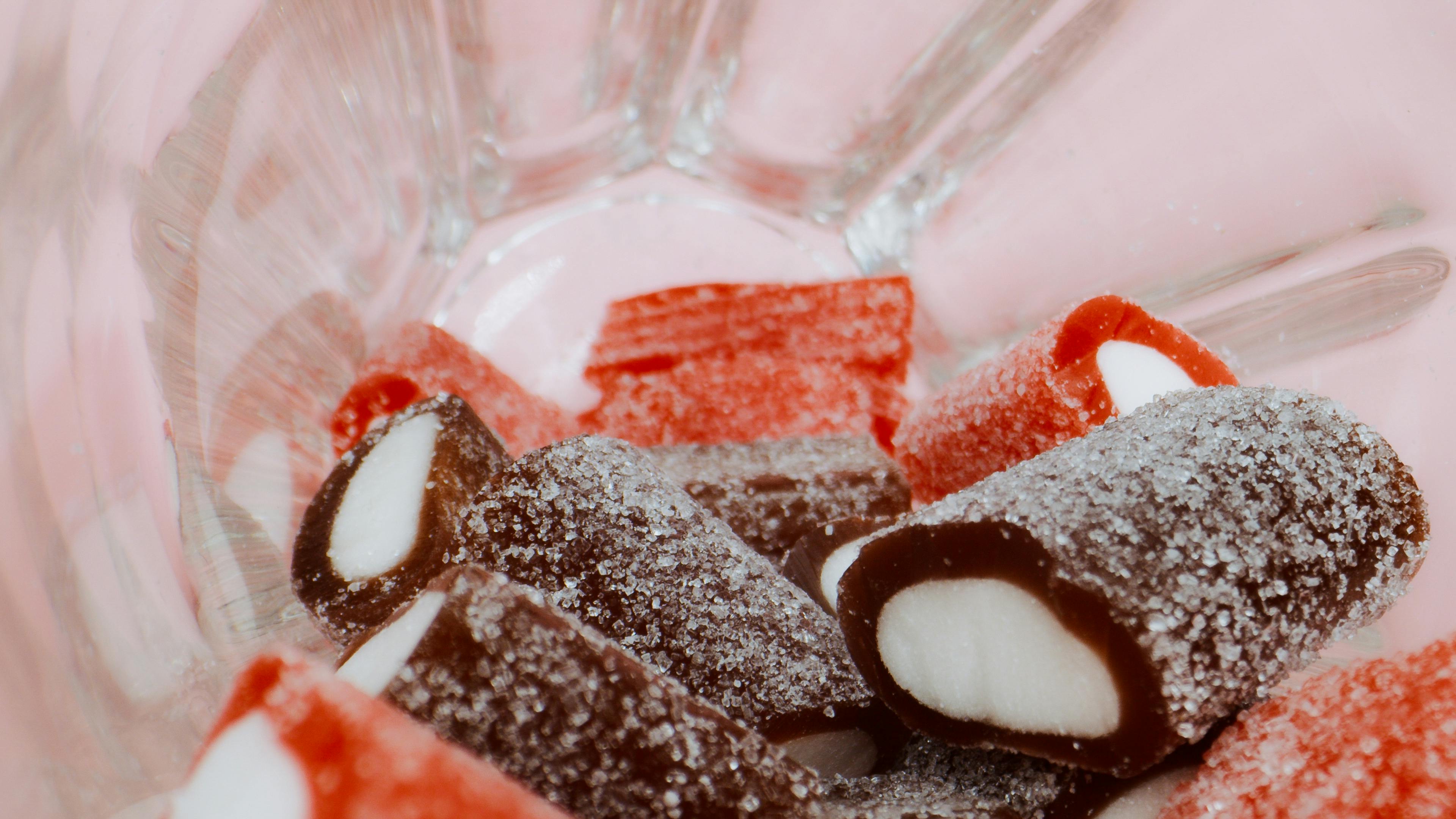 Close-Up Photo of Sour Tape Candy · Free Stock Photo