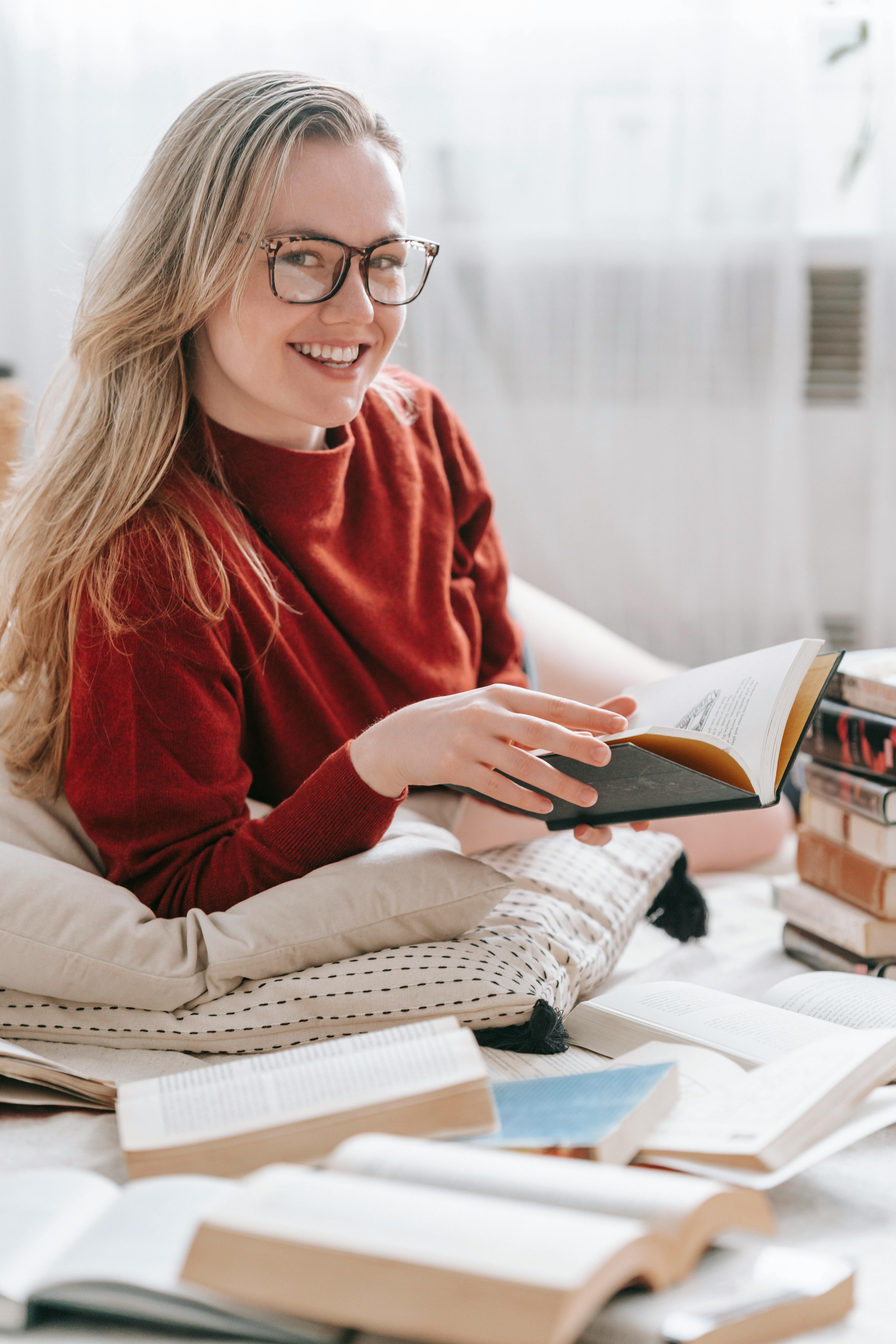 Woman Reading Book · Free Stock Photo