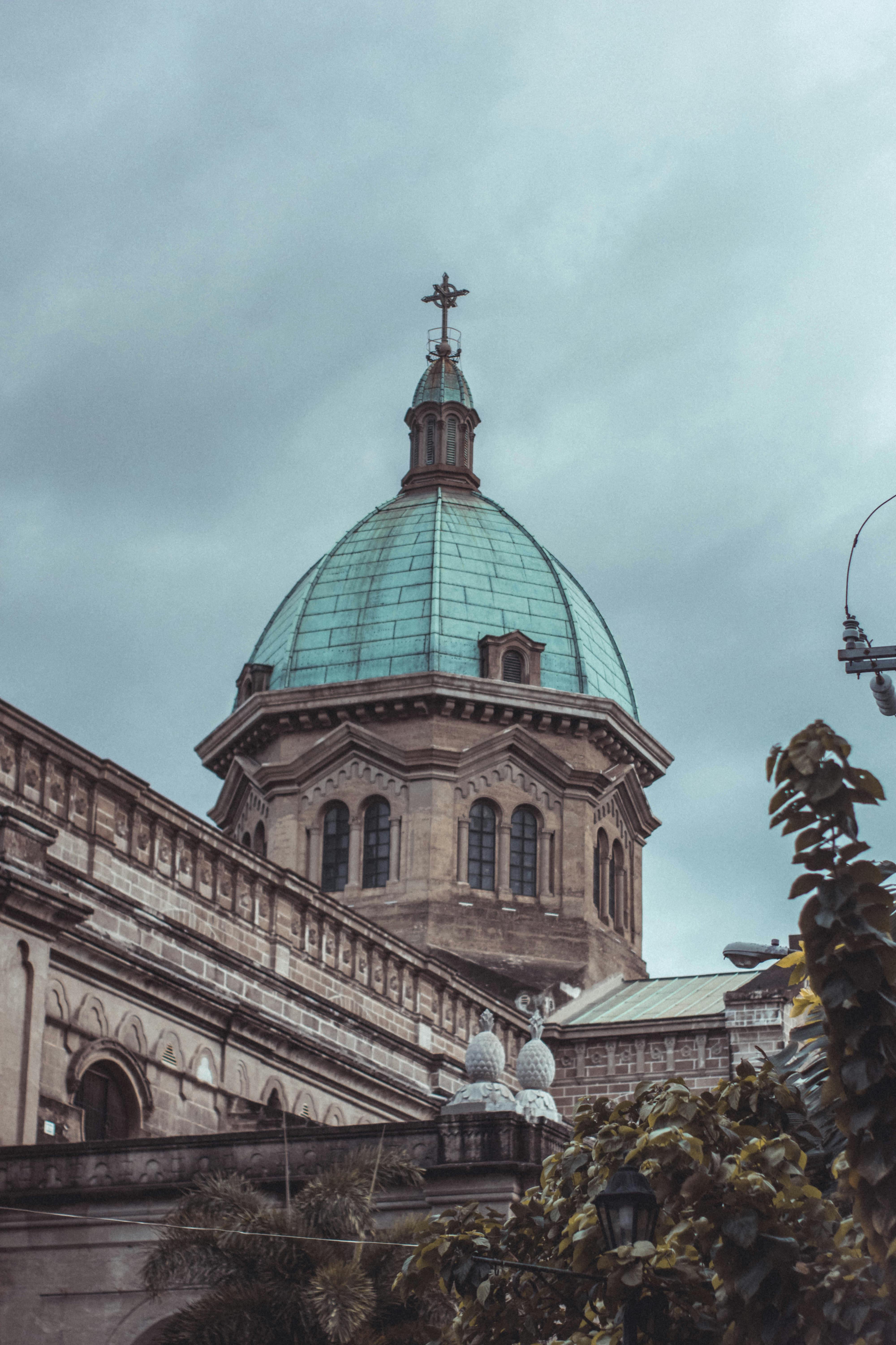 The Dome of Manila Cathedral in Intramuros Manila Philippines · Free ...