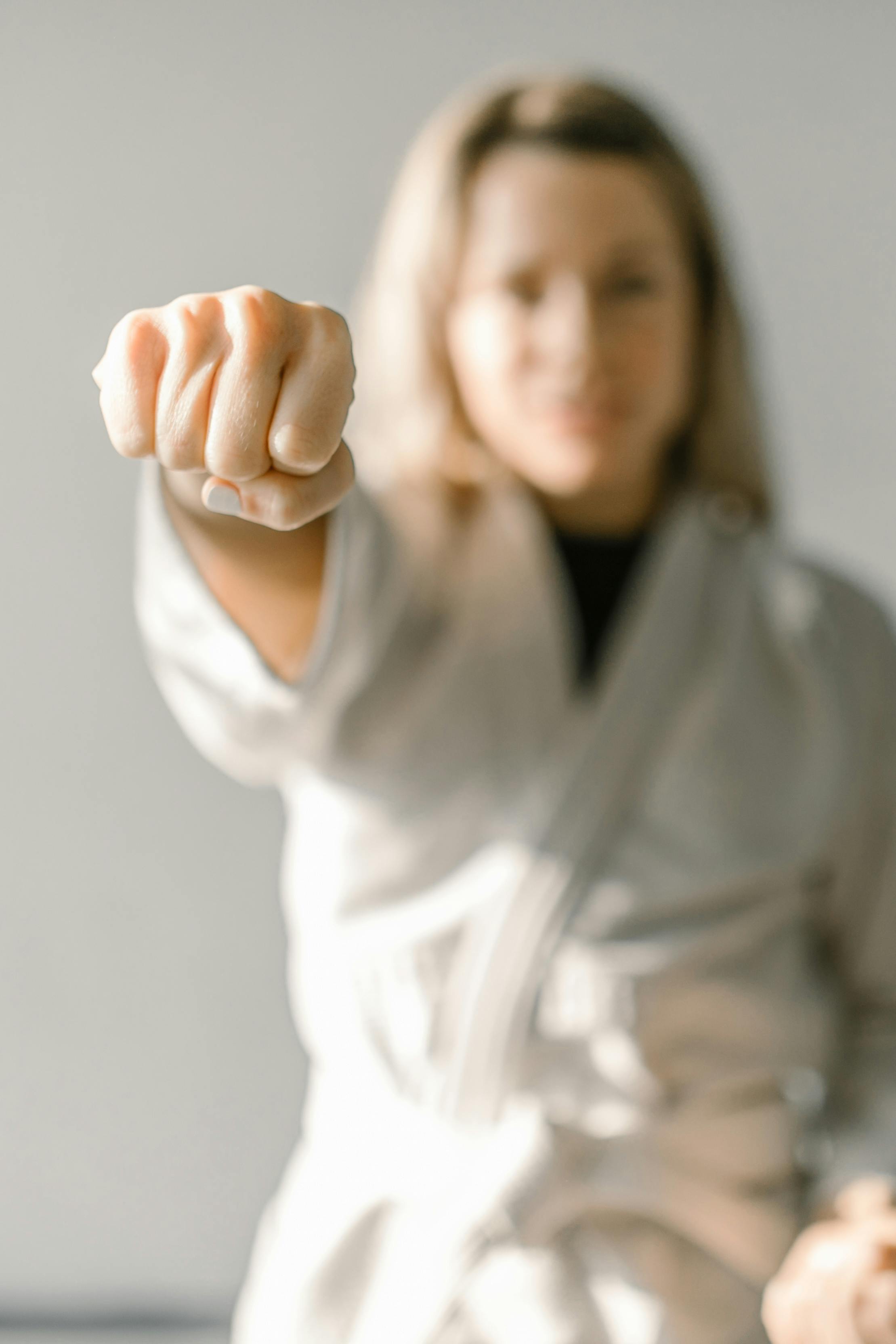 Close-Up View of a Person Clenching His Hands · Free Stock Photo