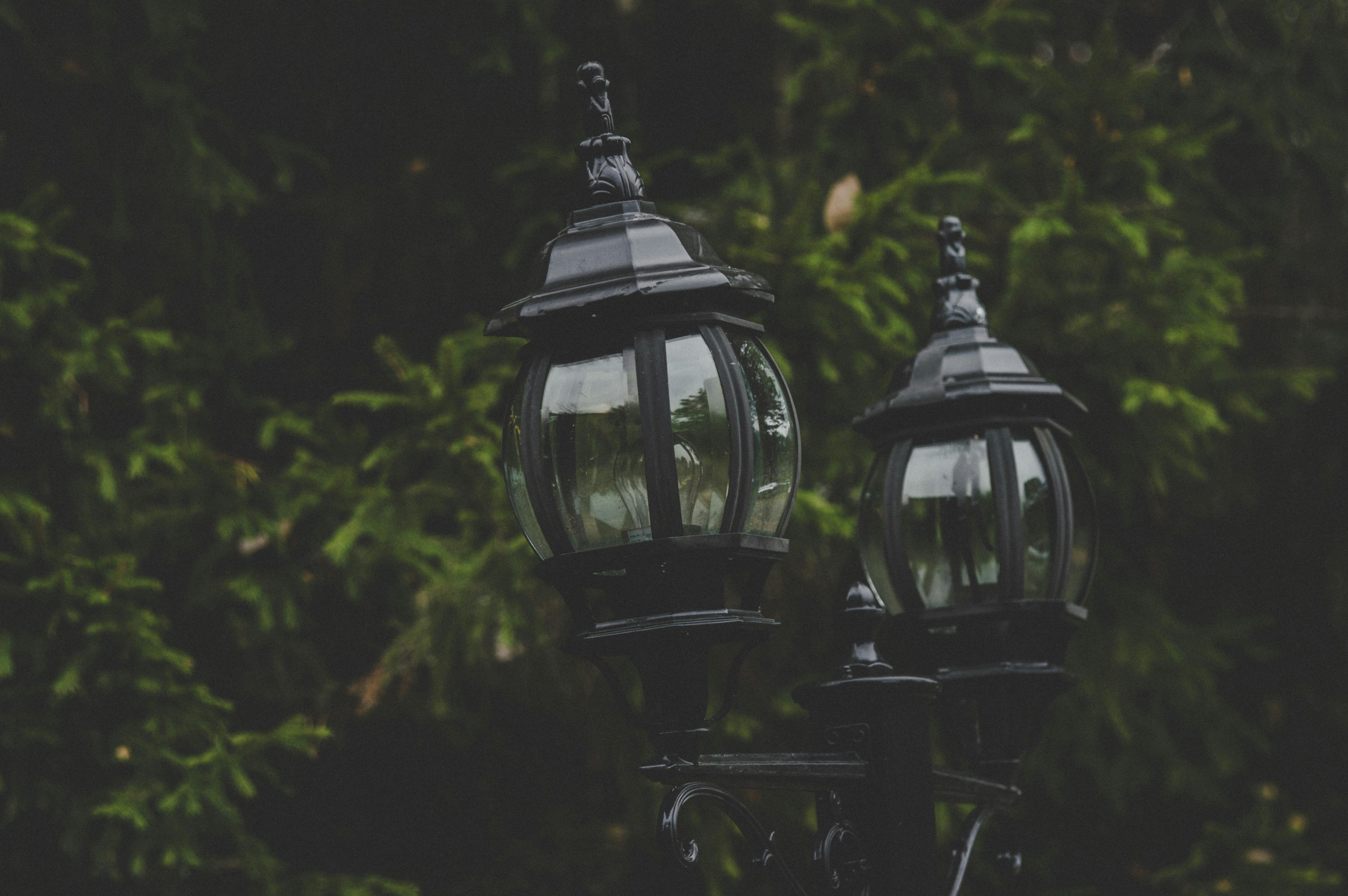Black Street Lamps · Free Stock Photo