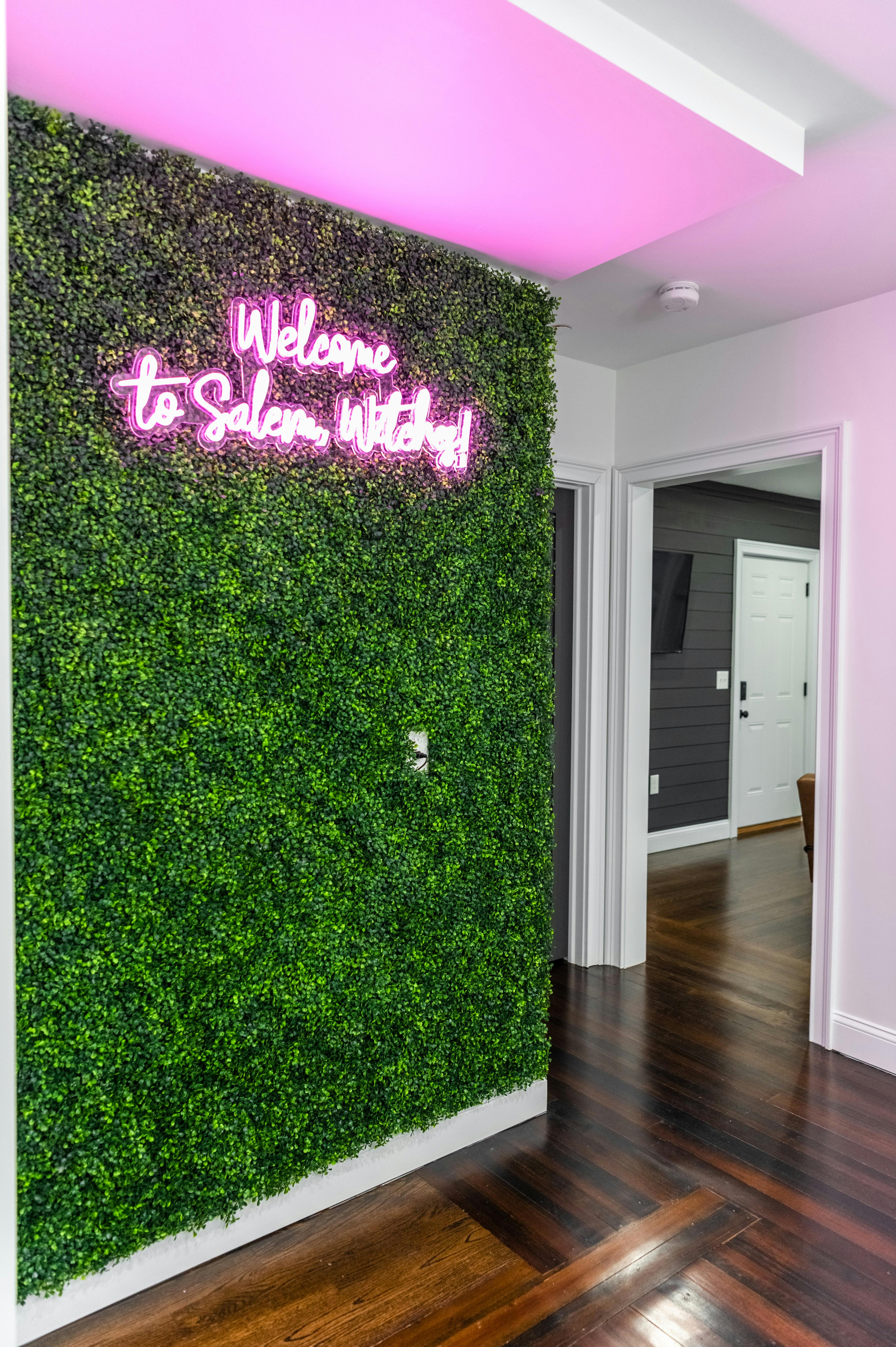 Welcome Neon Lights Signage in a Condo · Free Stock Photo