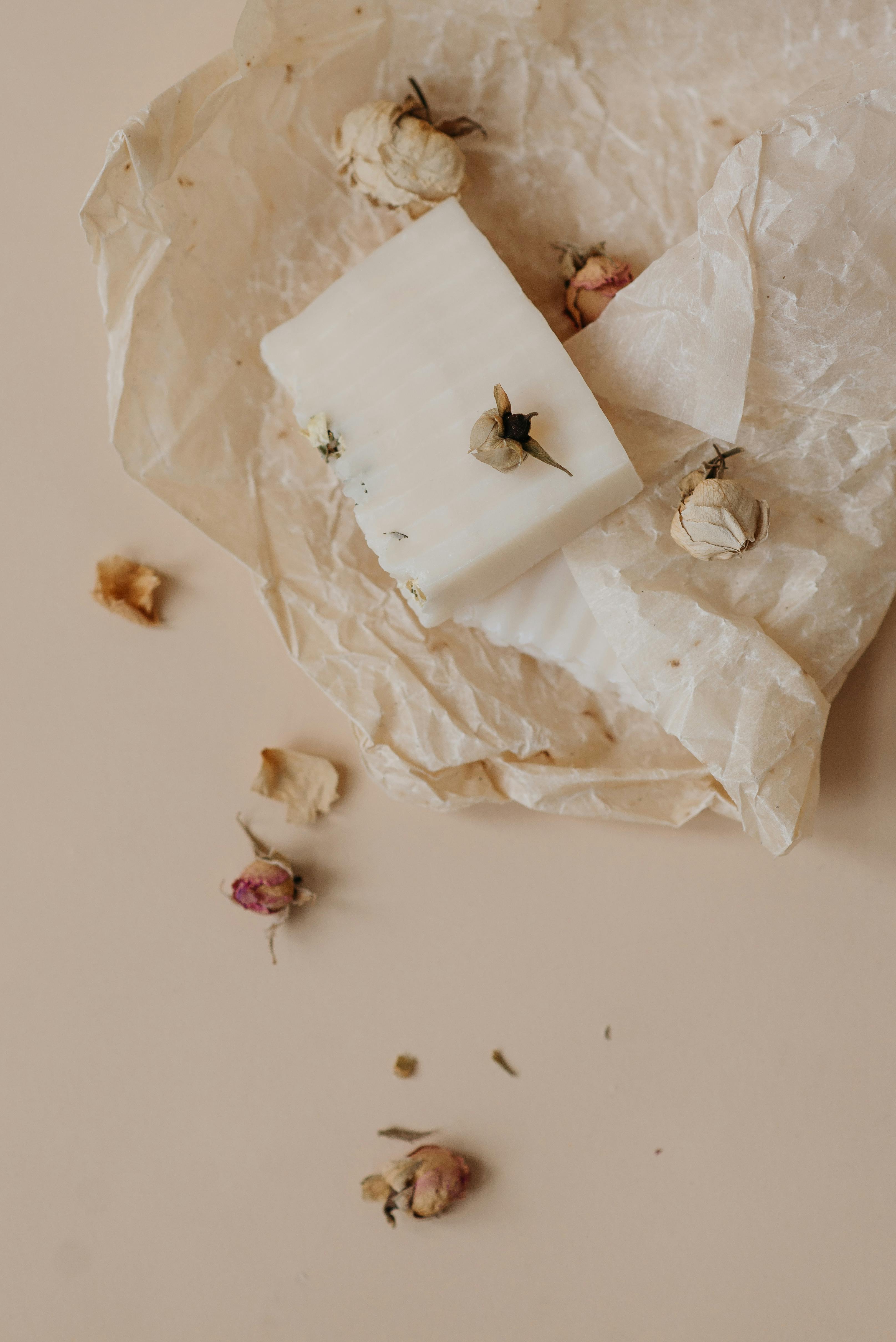 An Organic Soap on a Beige Surface · Free Stock Photo