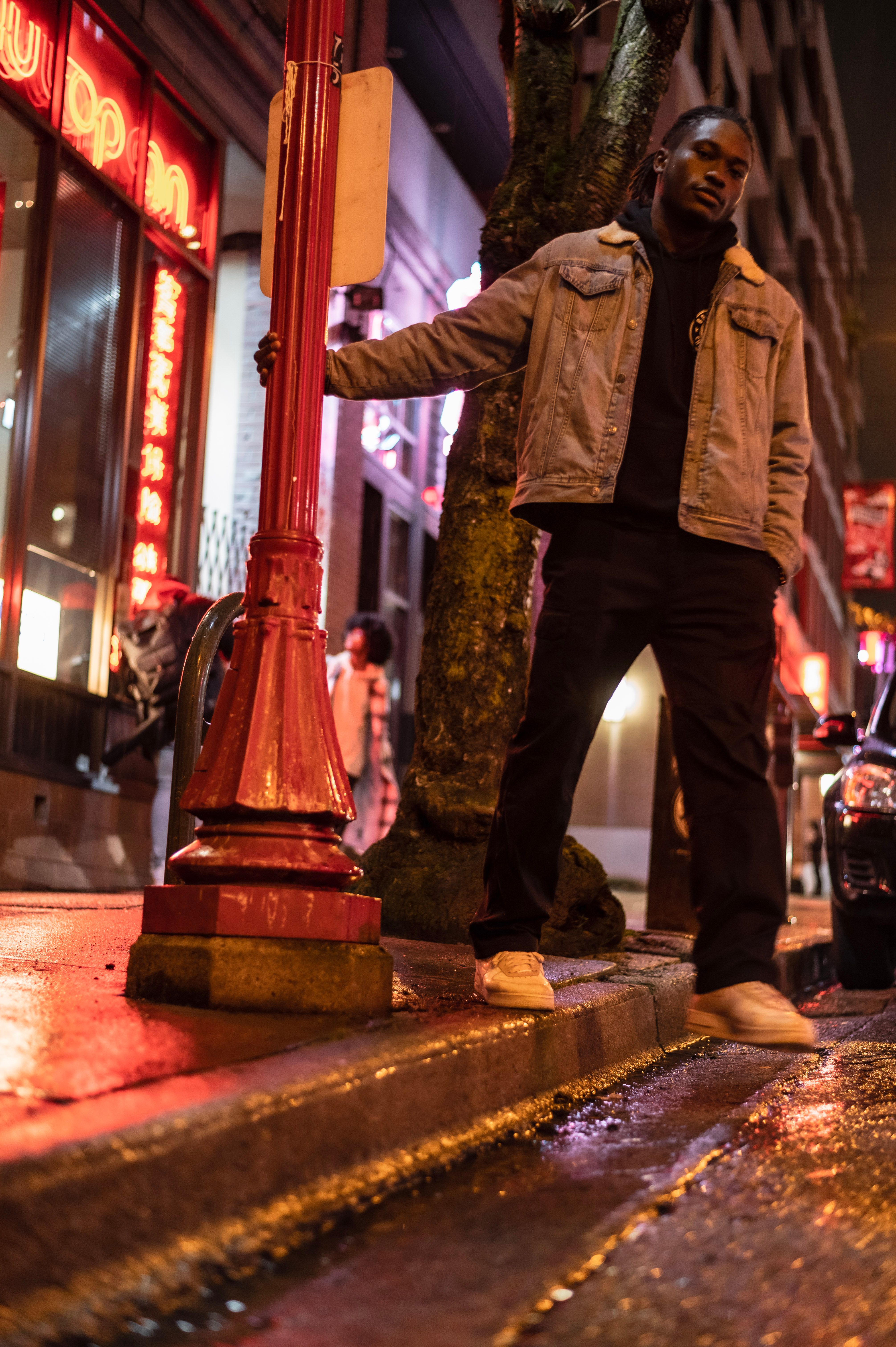 Black Man At Night