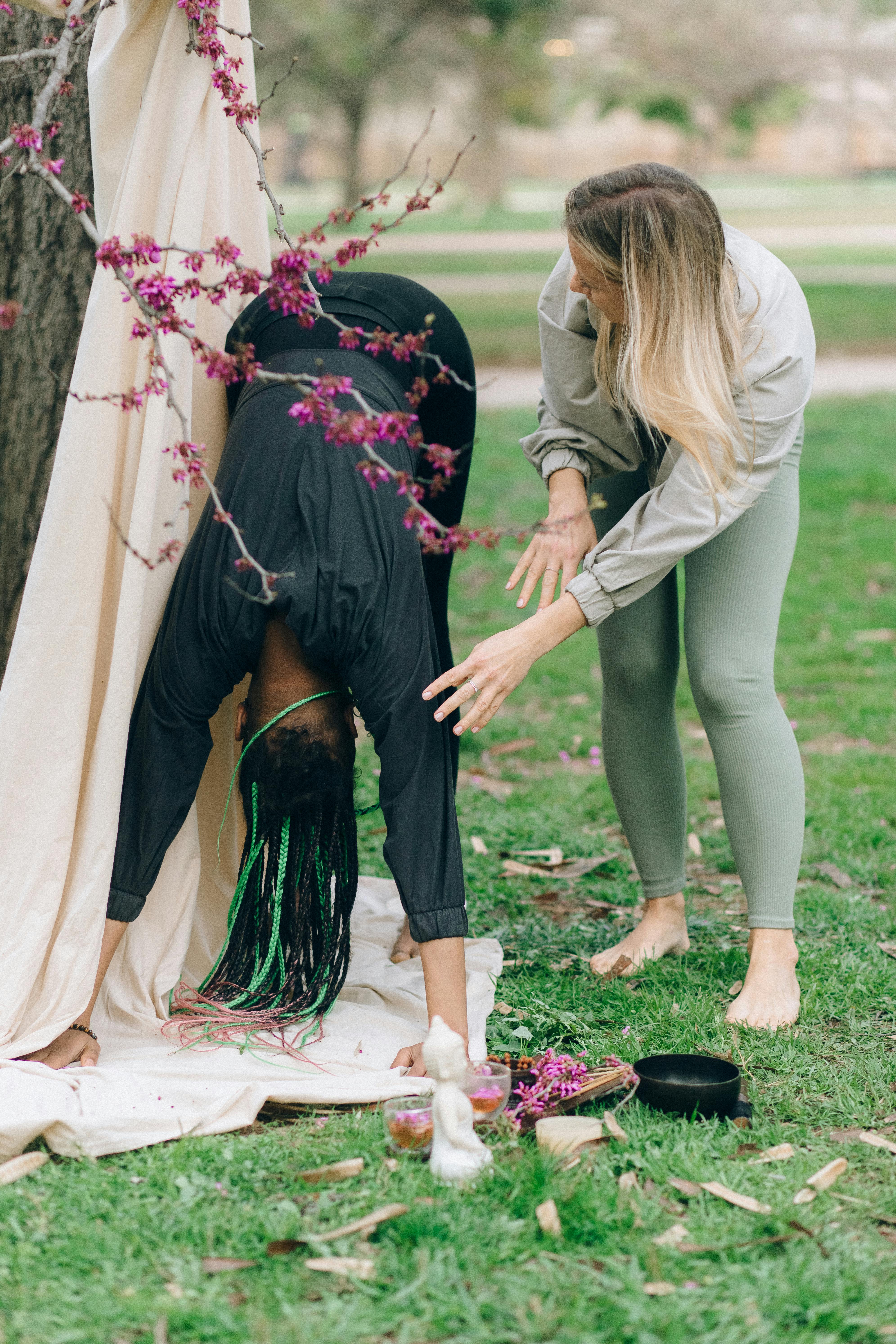 Women doing Yoga Practice Together · Free Stock Photo