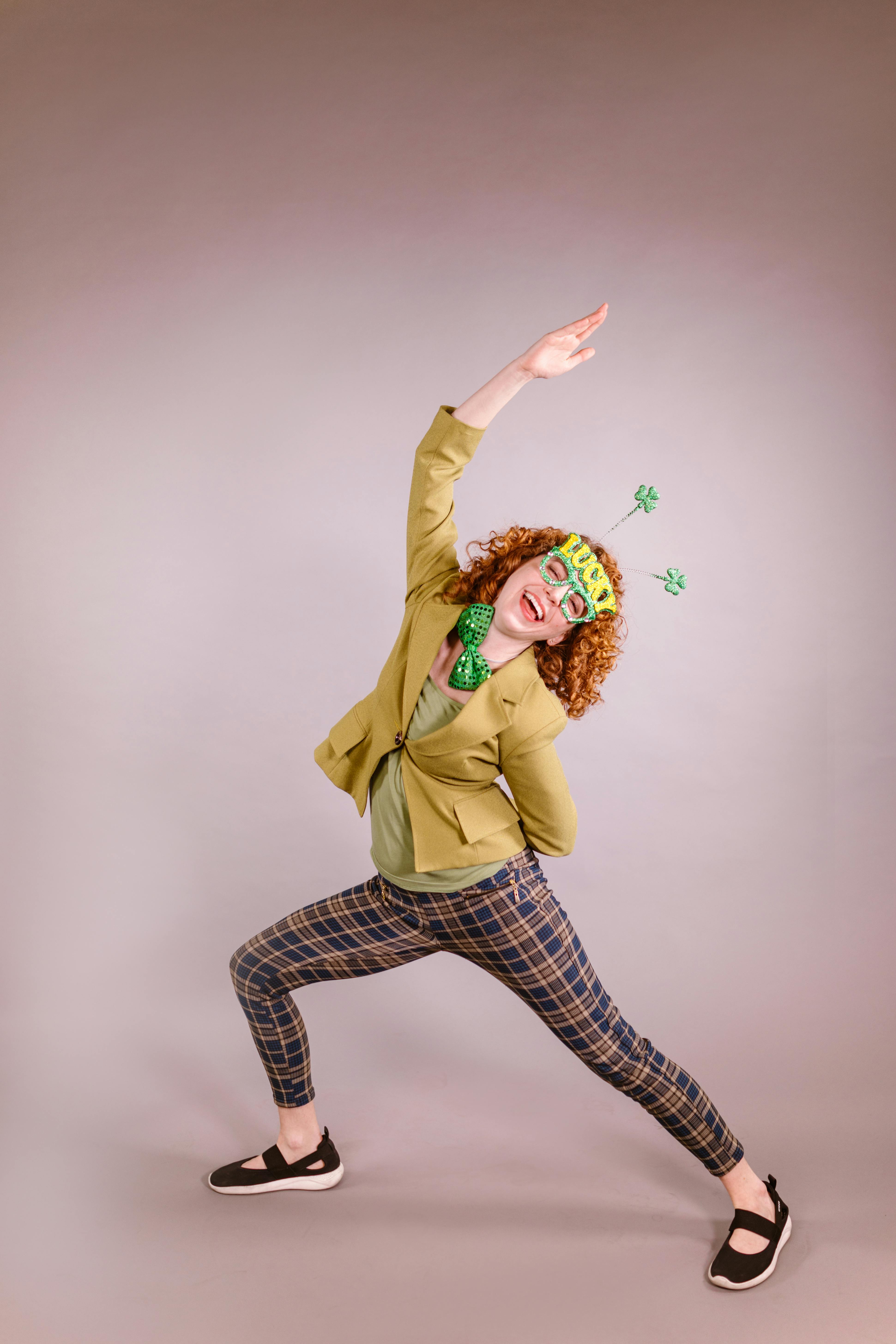 Woman doing a Wacky Pose · Free Stock Photo