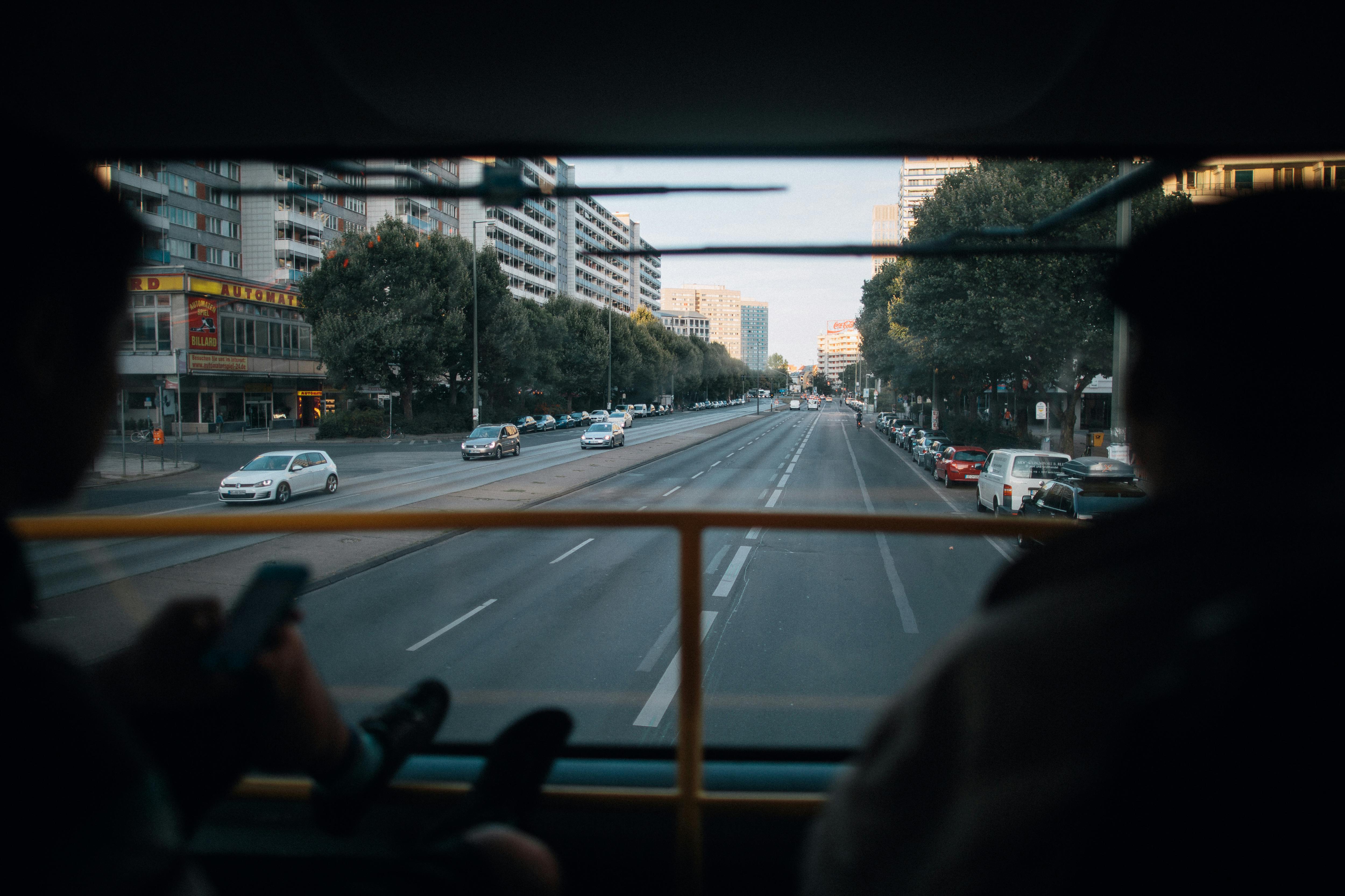Photo of a Road with Cars in a City · Free Stock Photo