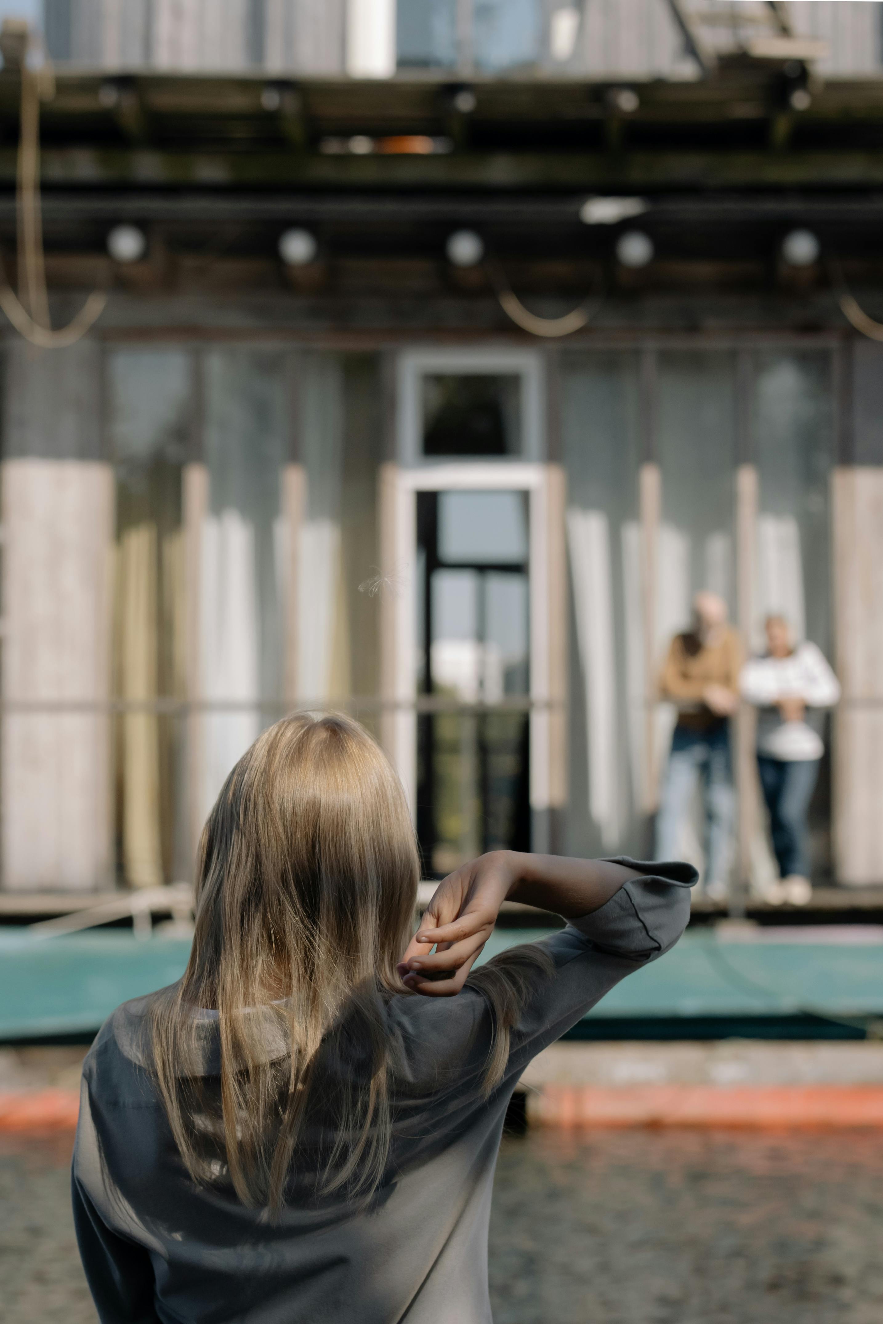 A Woman Undressing · Free Stock Photo