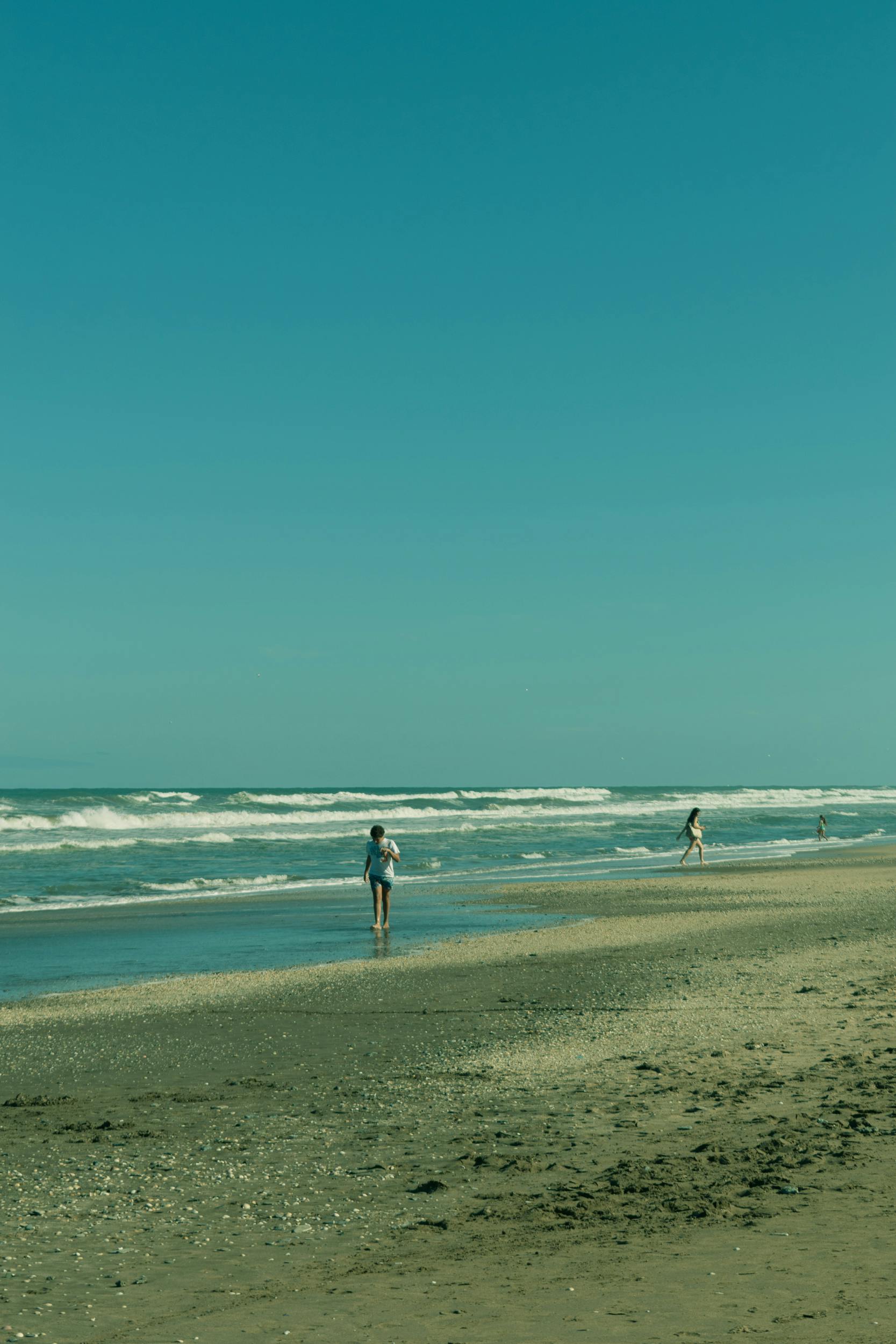 People on the Beach · Free Stock Photo