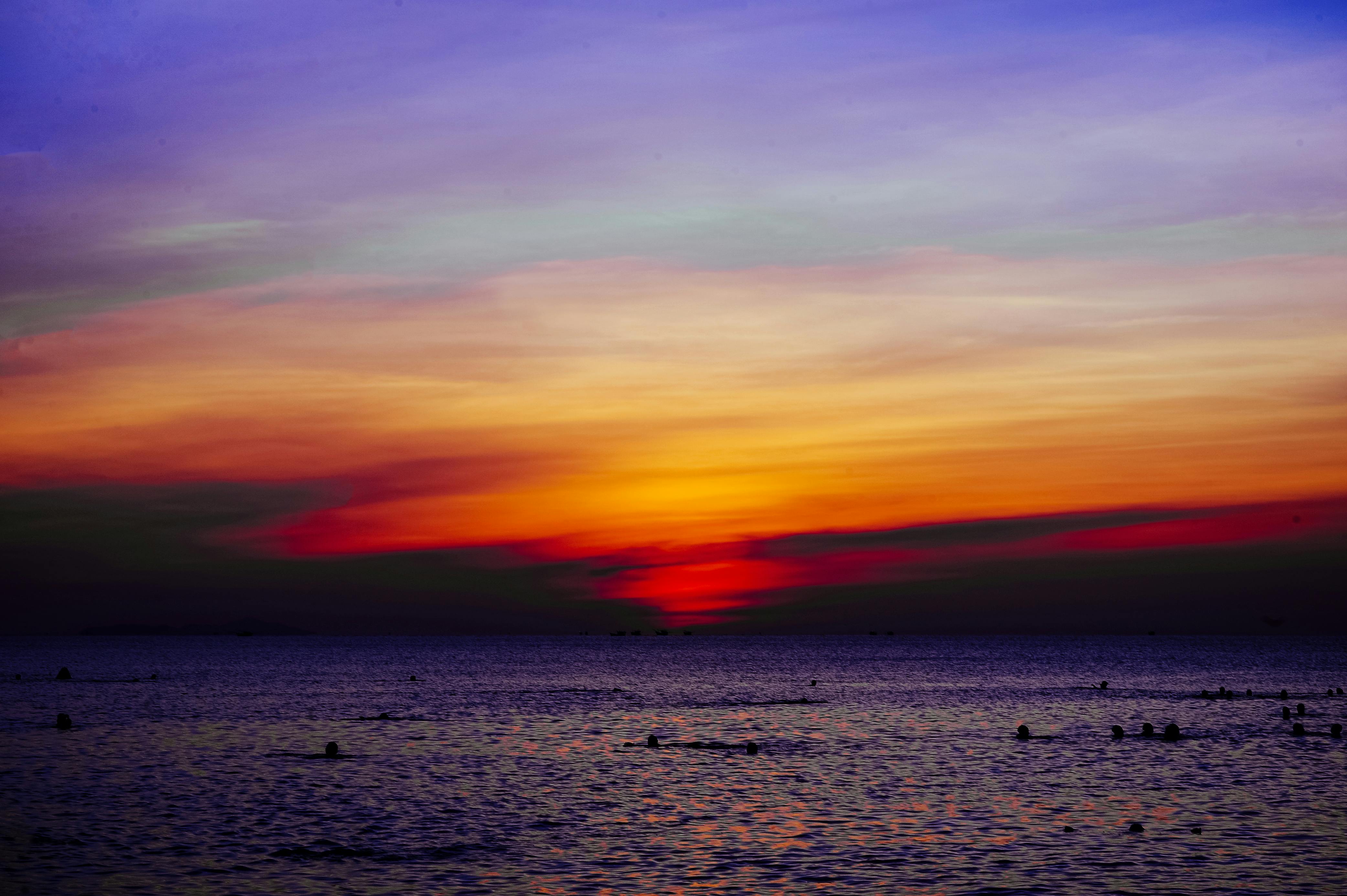 Body of Water during Sunset · Free Stock Photo