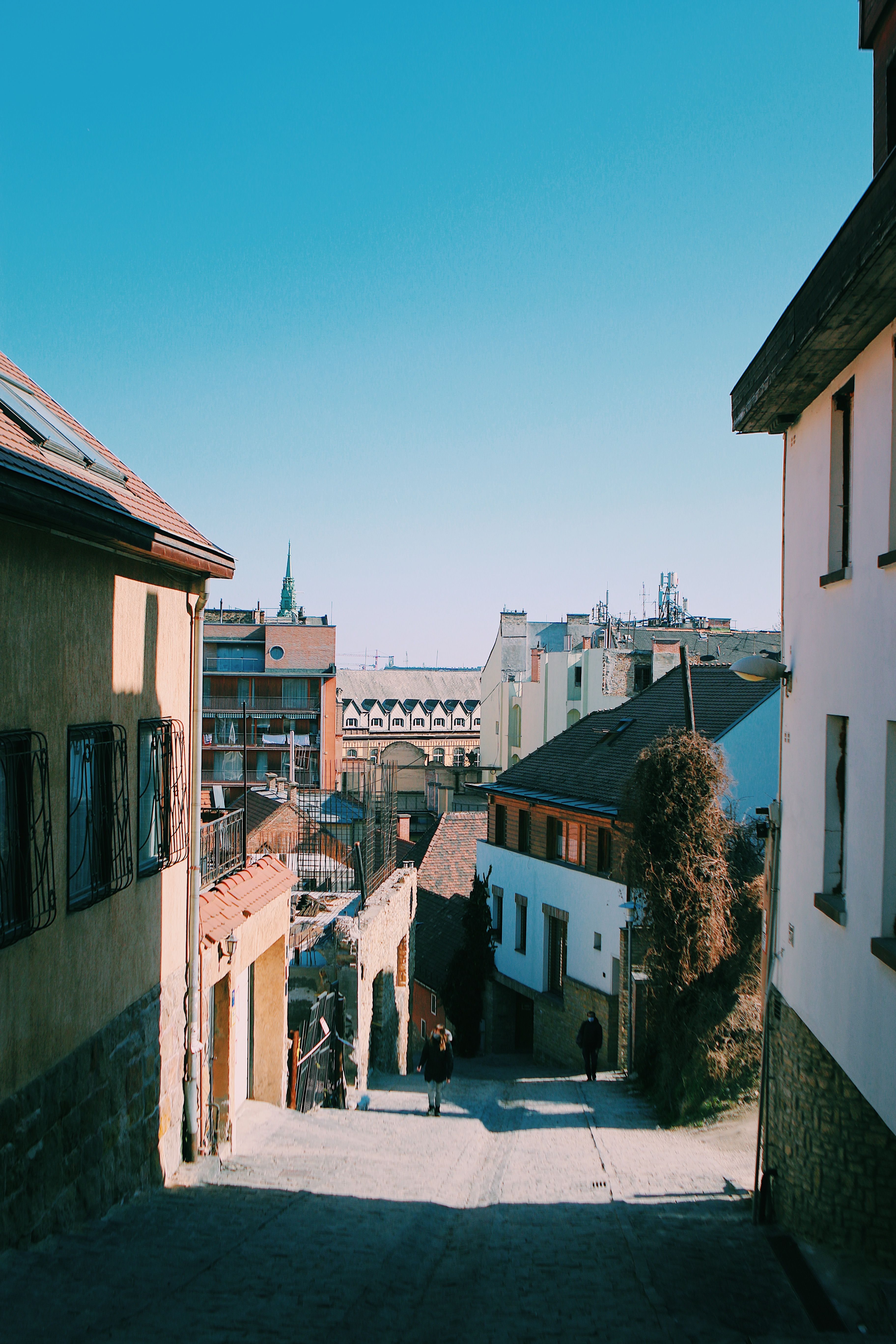 Dome Roof Concrete Building Along the Street · Free Stock Photo