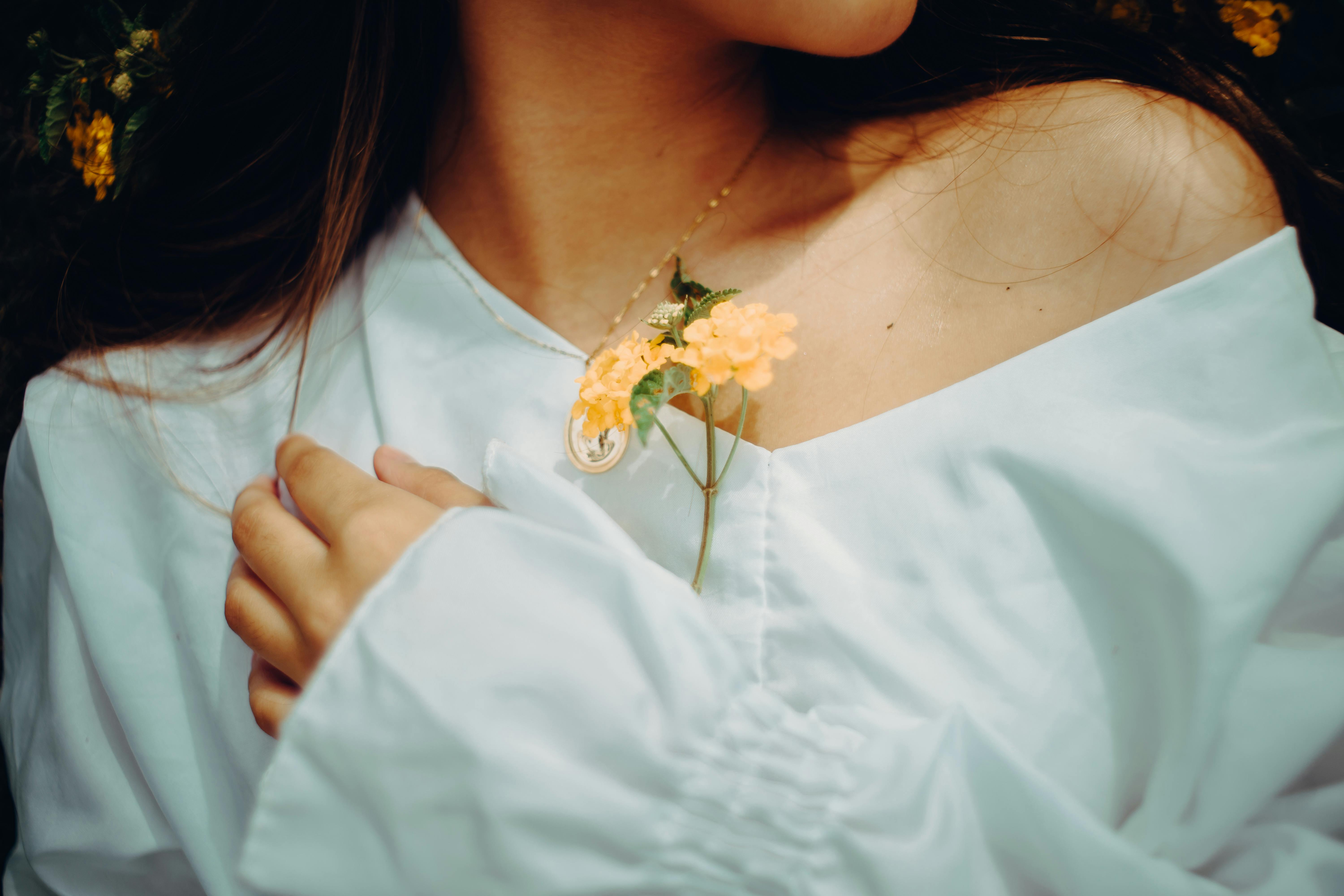 Flower On Chest Photos, Download The BEST Free Flower On Chest Stock ...