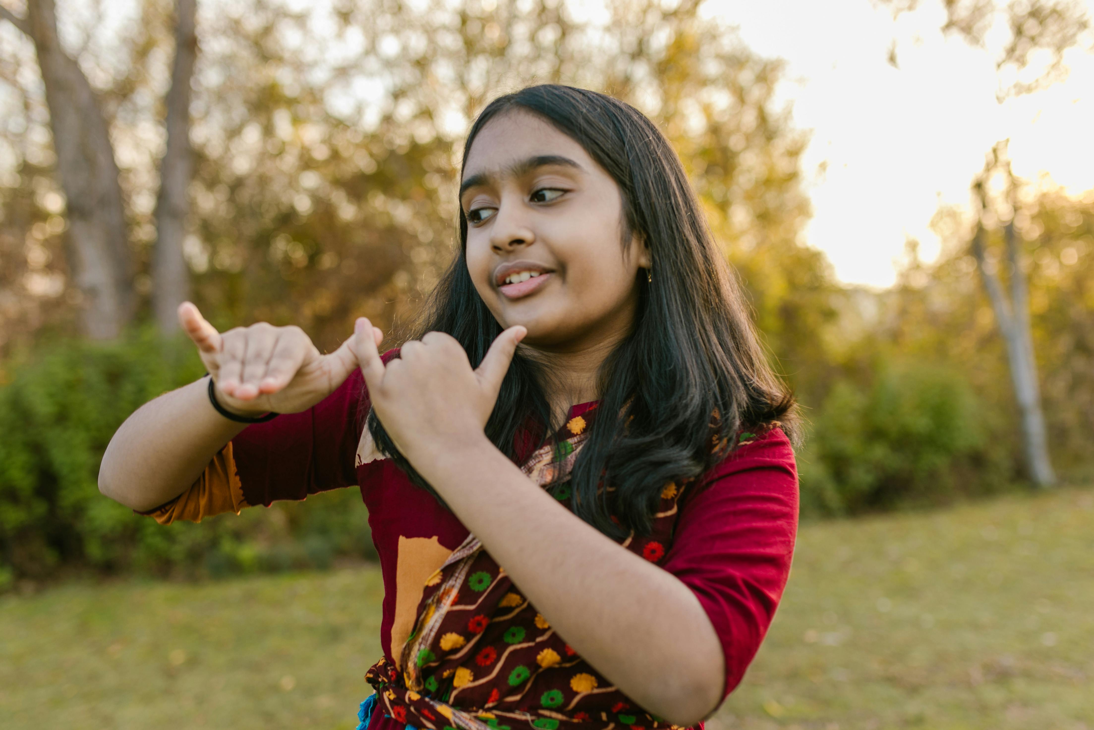 Girls Wearing Traditional Clothing · Free Stock Photo