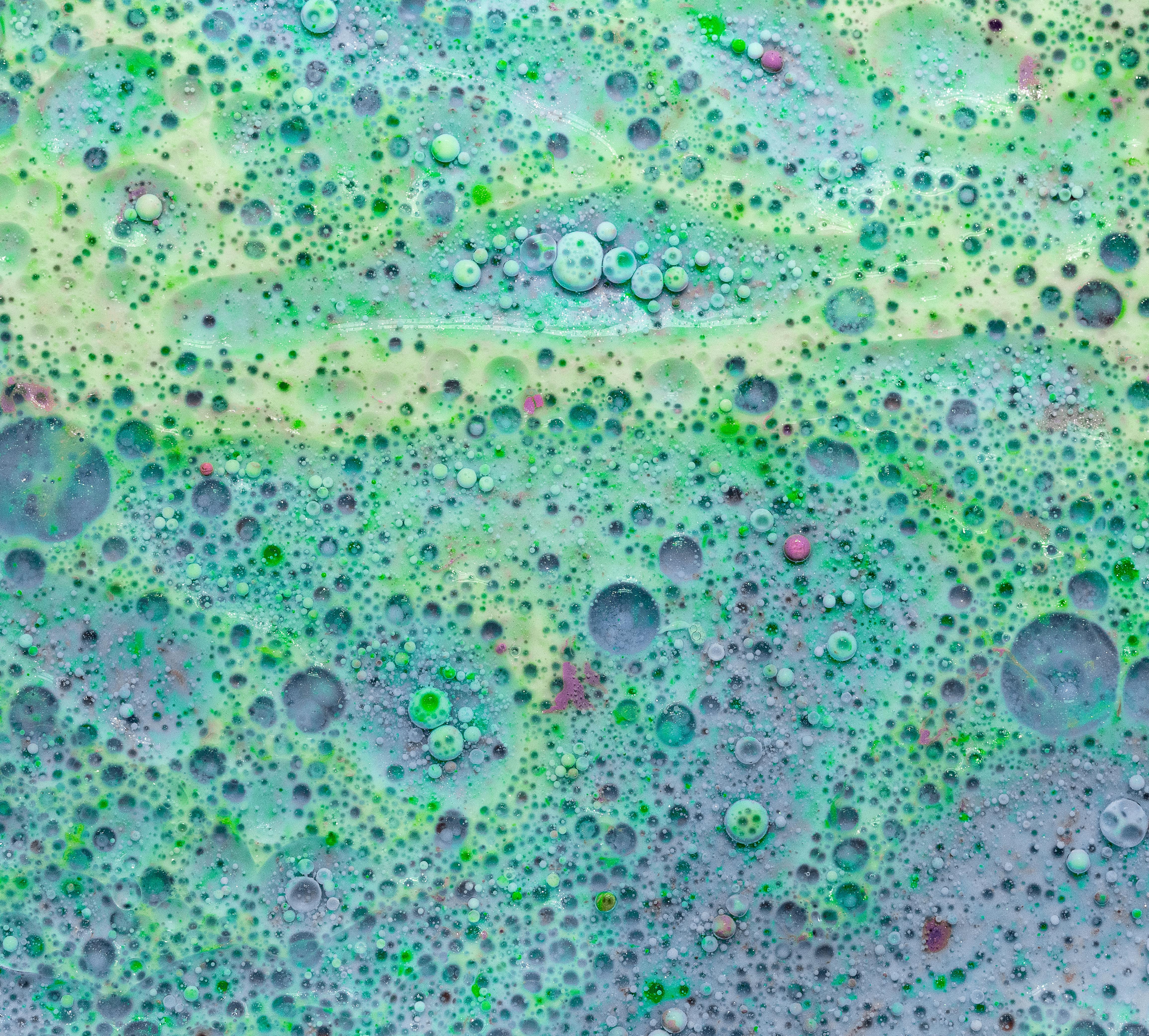 Green Foam Surface · Free Stock Photo