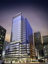 Fish Eye View Photo of Glass High Story Building over White Cloudy Sky ...