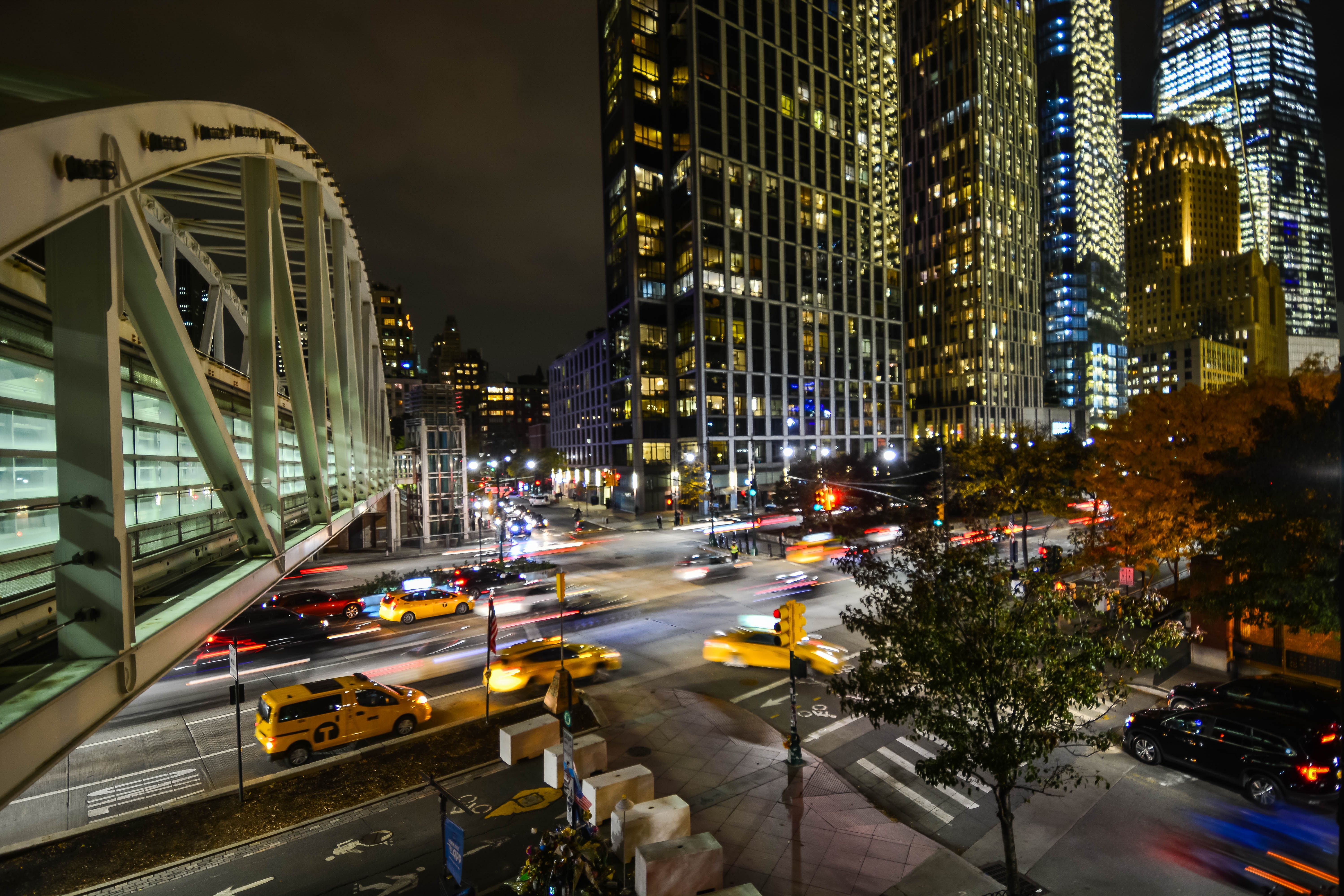 Time-lapse Photography of City Lights · Free Stock Photo