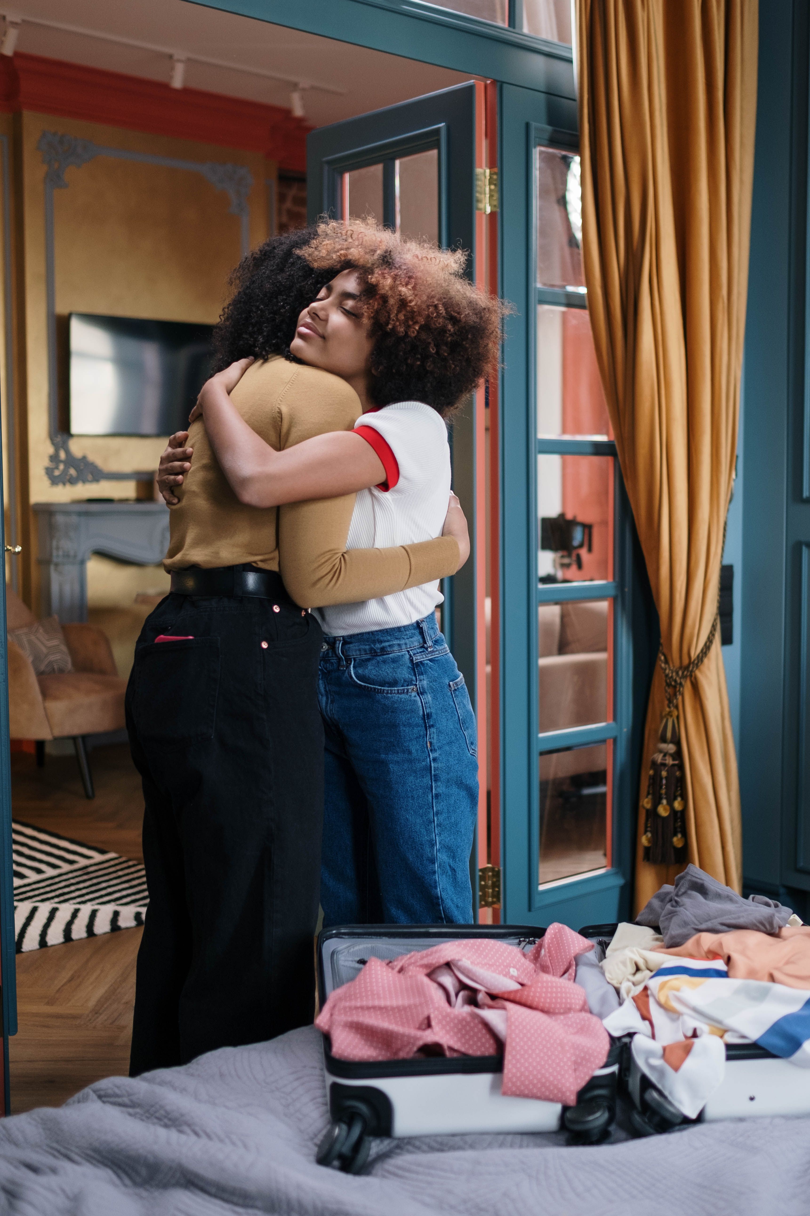 Women hugging each other · Free Stock Photo