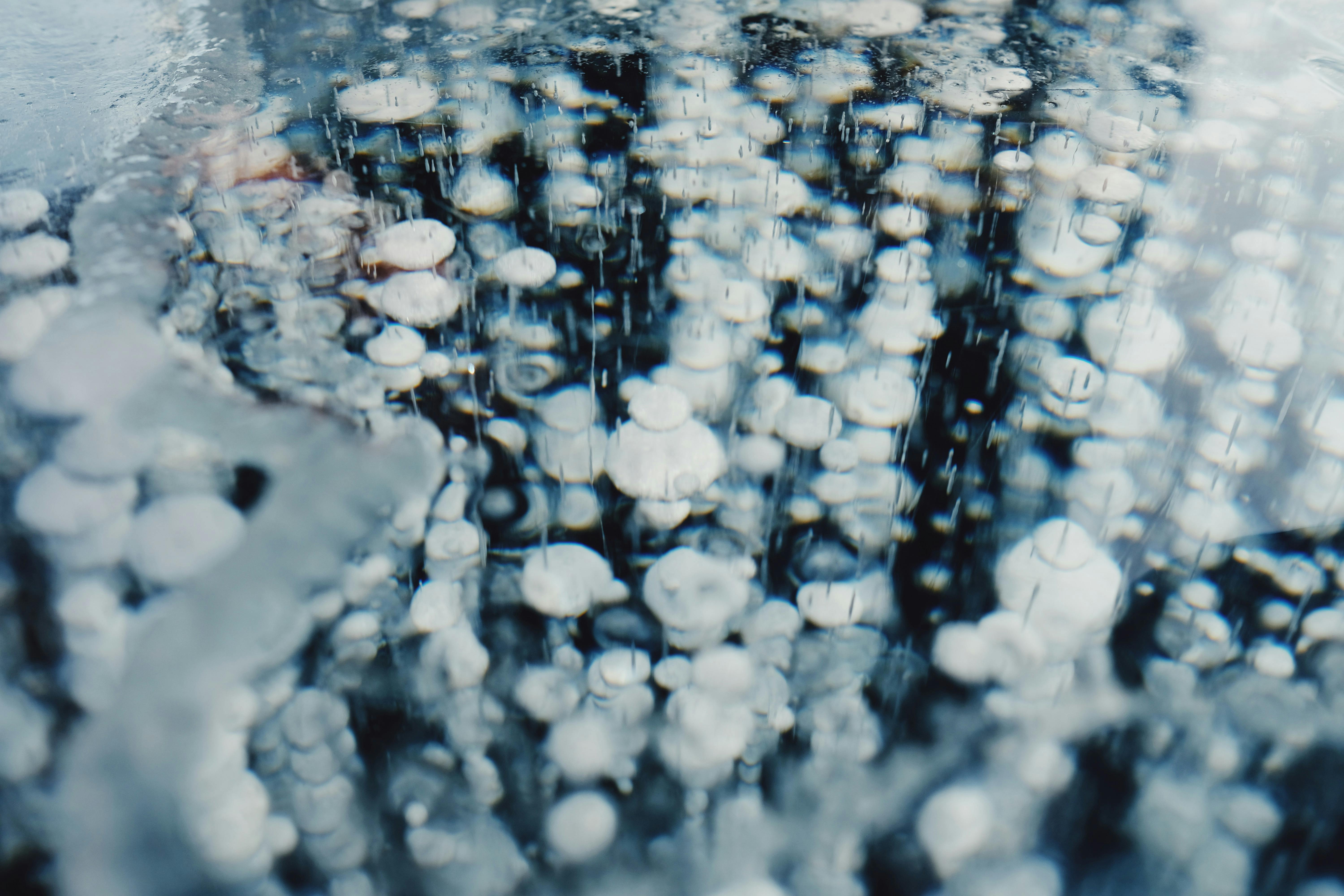 Close-up Photo of Water Droplets · Free Stock Photo