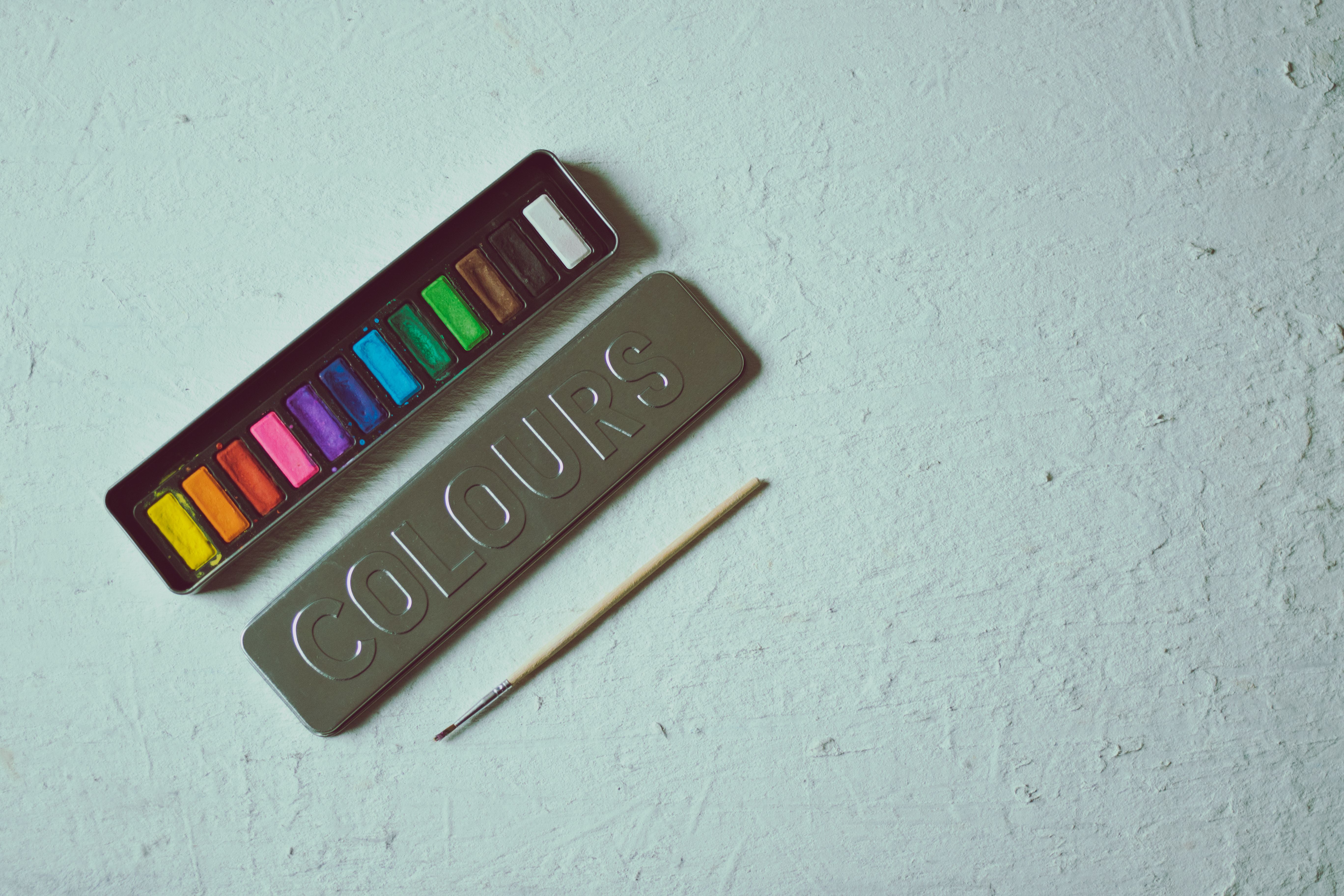 Close-up of Poster Paints · Free Stock Photo