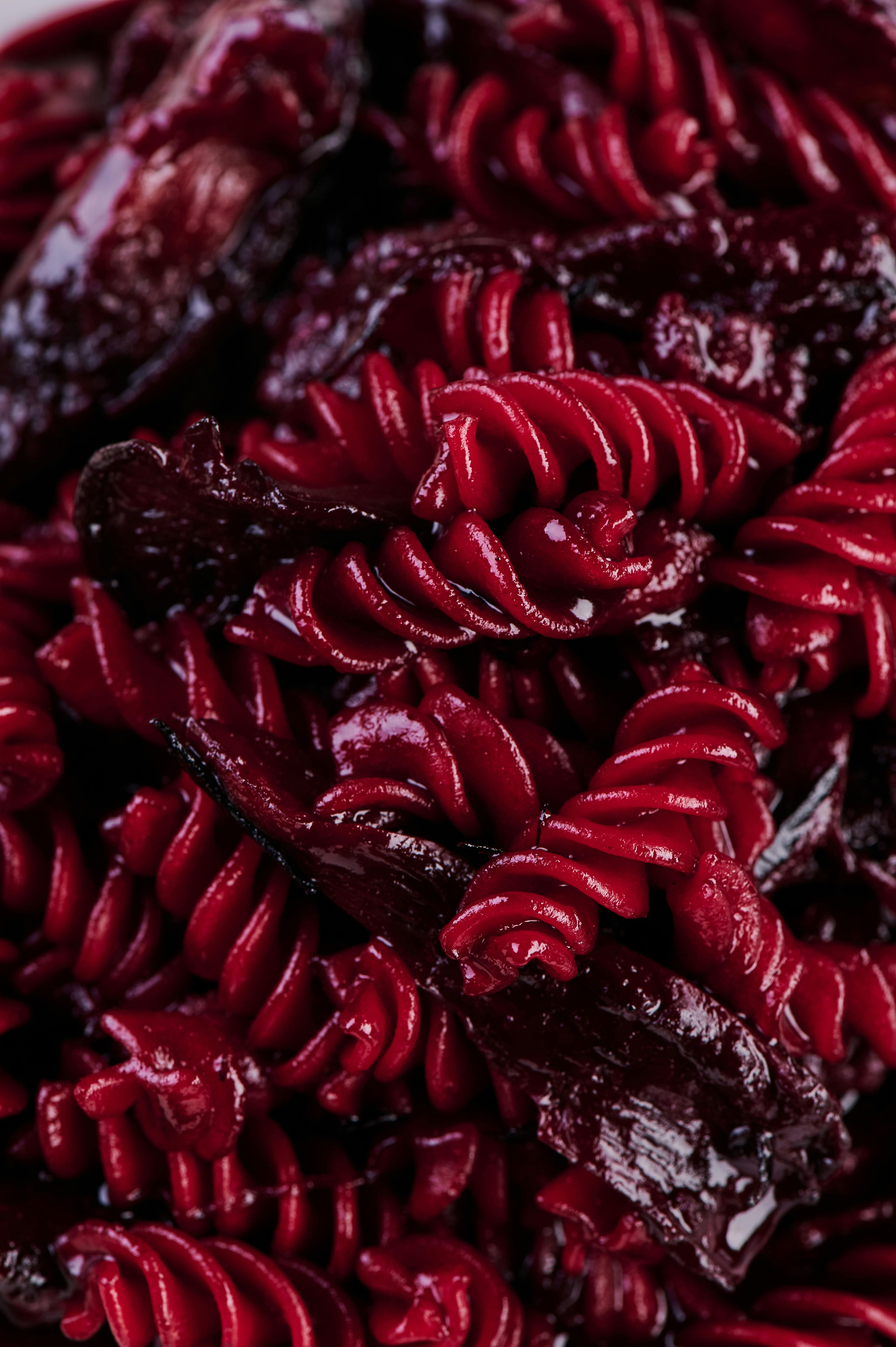 Close-Up Photo of Red Pasta · Free Stock Photo