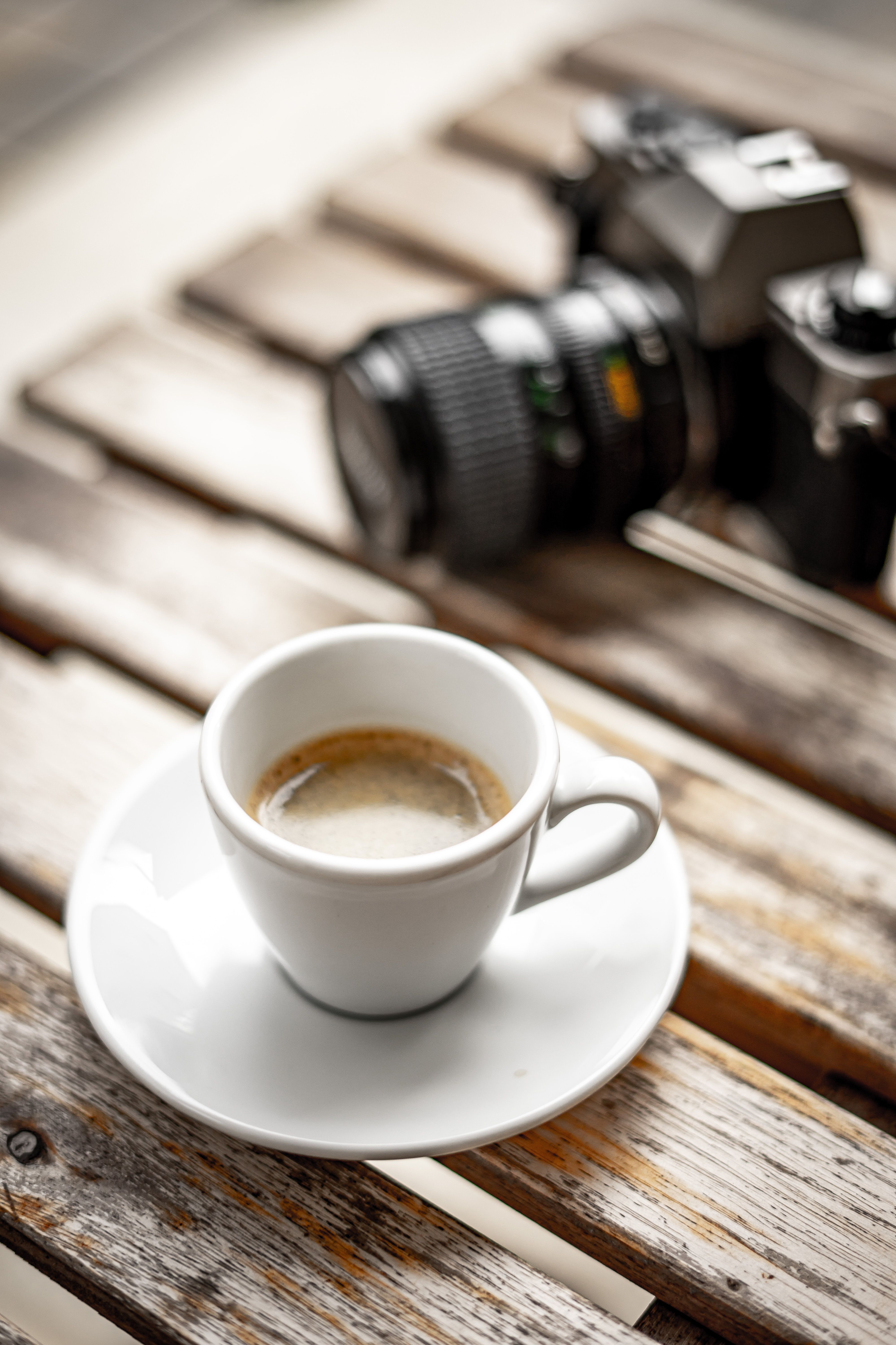 Photo of Coffee Near Camera · Free Stock Photo