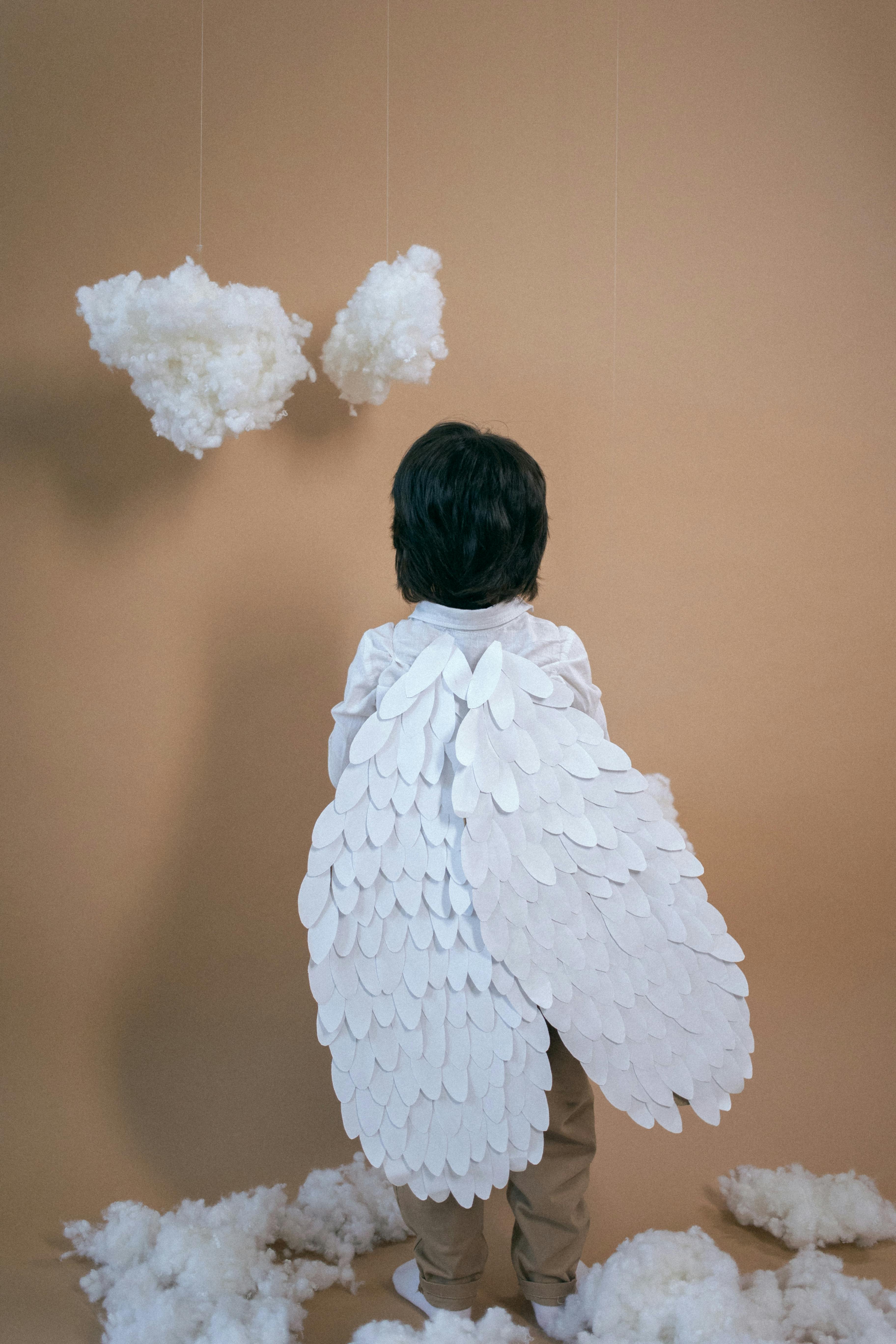 Woman Wearing Wings · Free Stock Photo