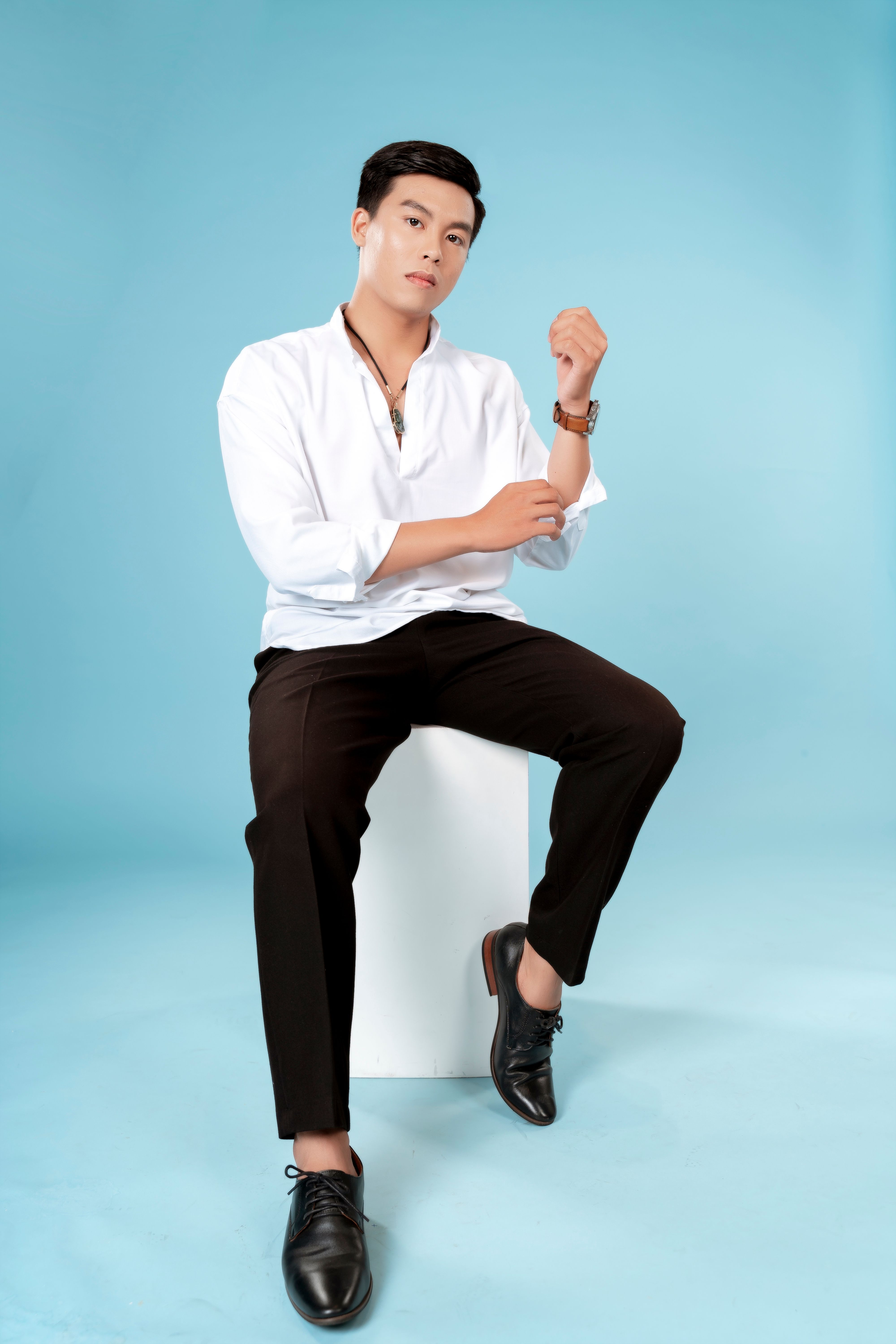 Professional Male Model in Formal Attire · Free Stock Photo