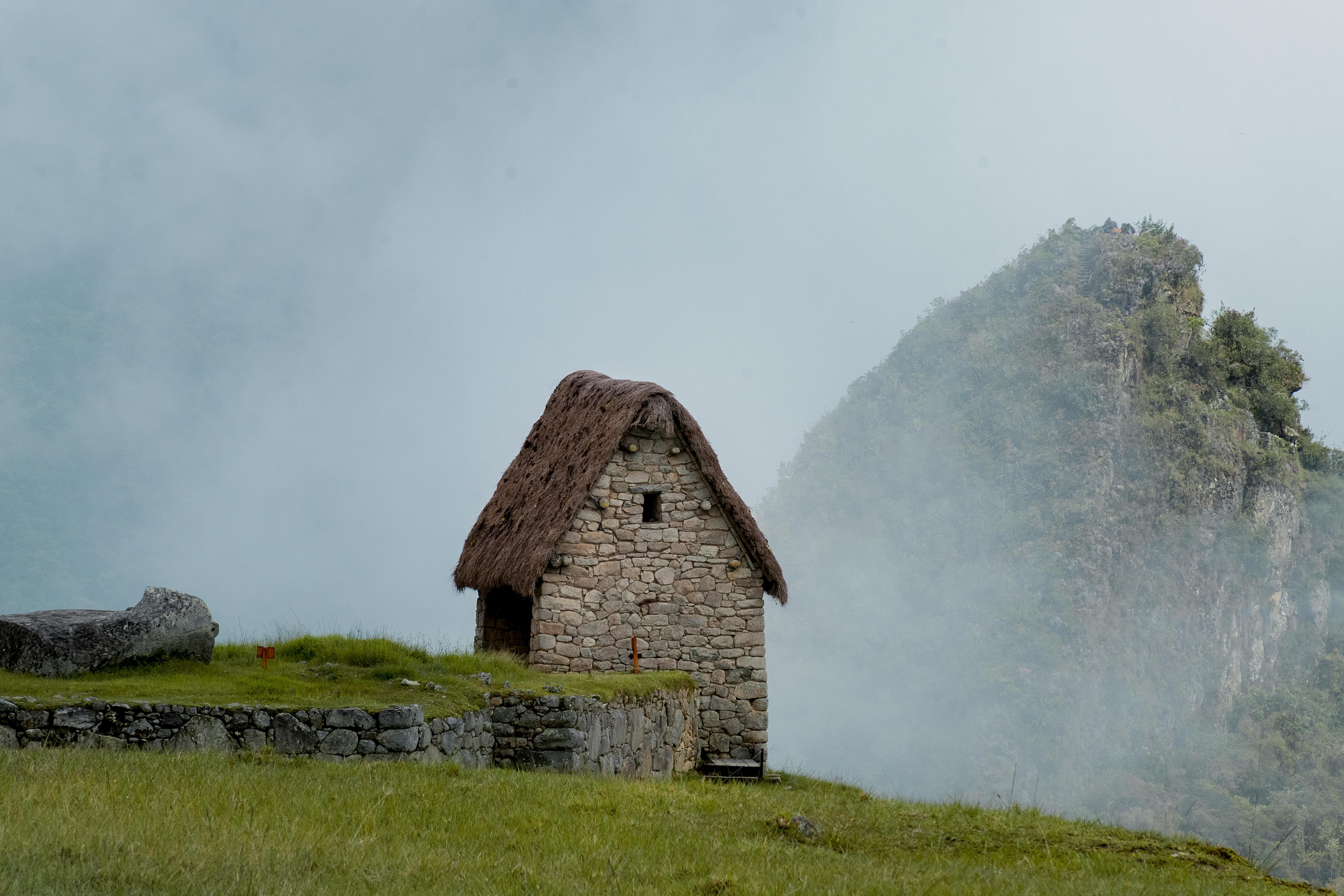 Stone House on Mountain Top · Free Stock Photo
