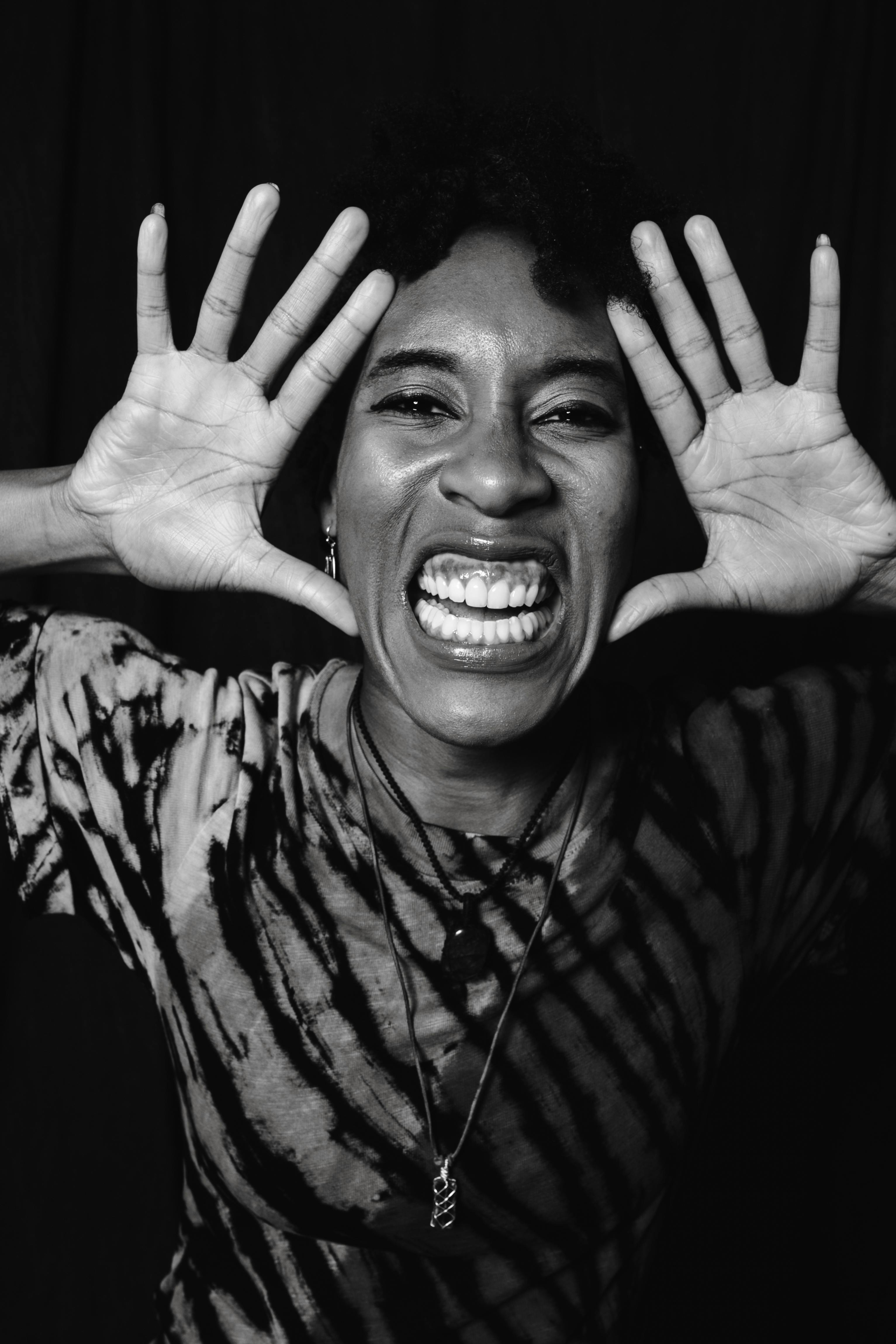 Gray Scale Photography of Woman · Free Stock Photo