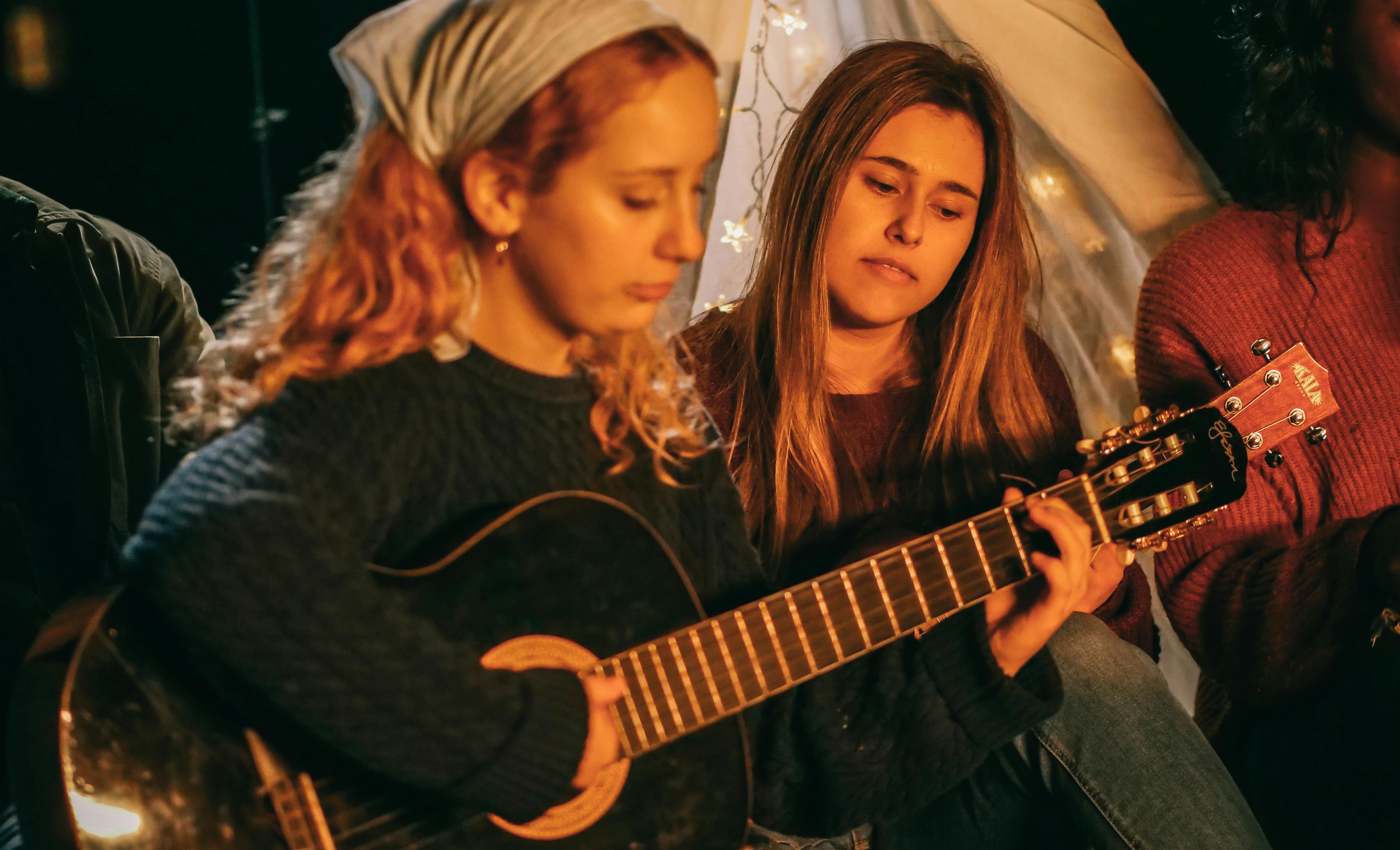 Woman Playing Guitar · Free Stock Photo