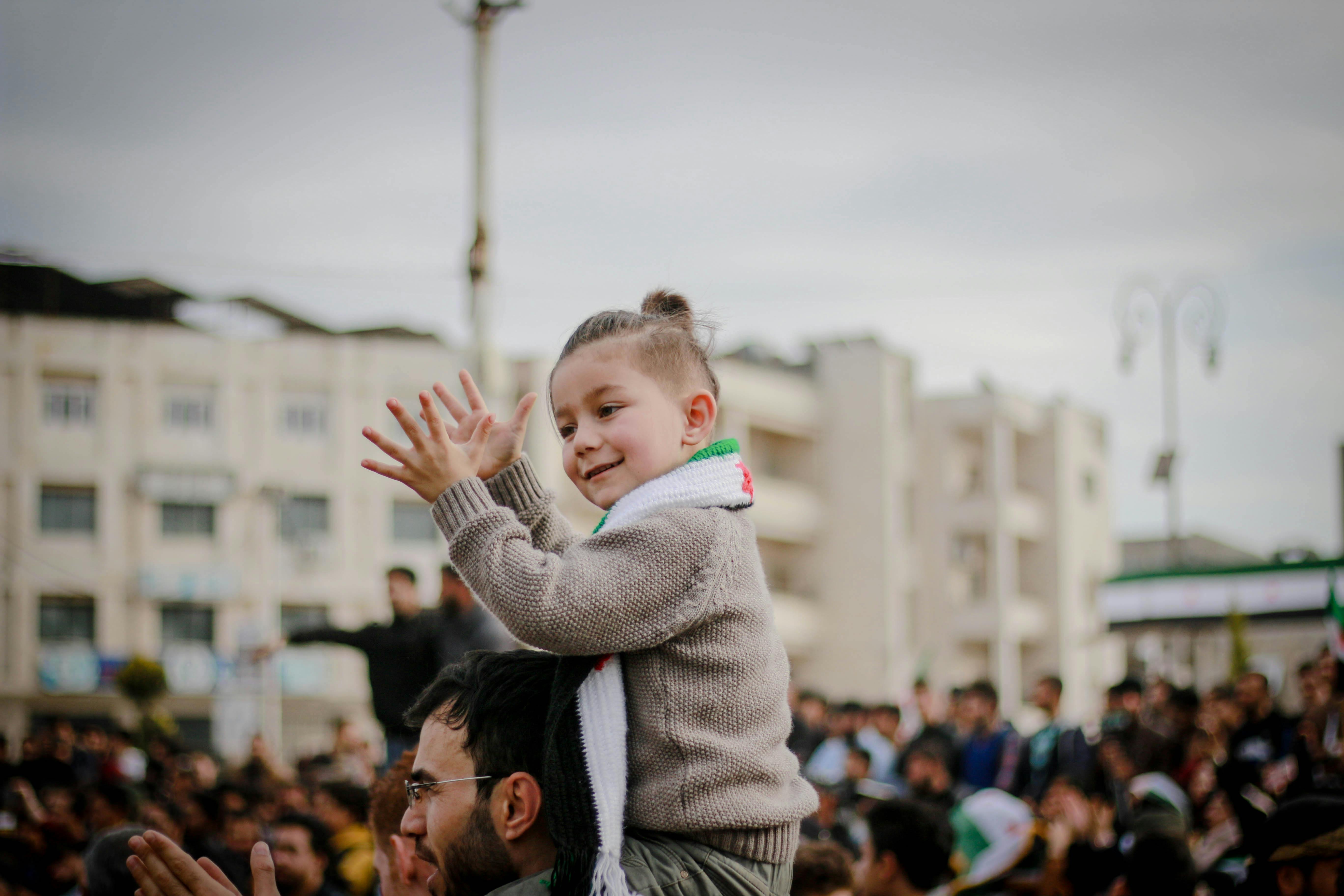 Children Cheering and Clapping · Free Stock Photo