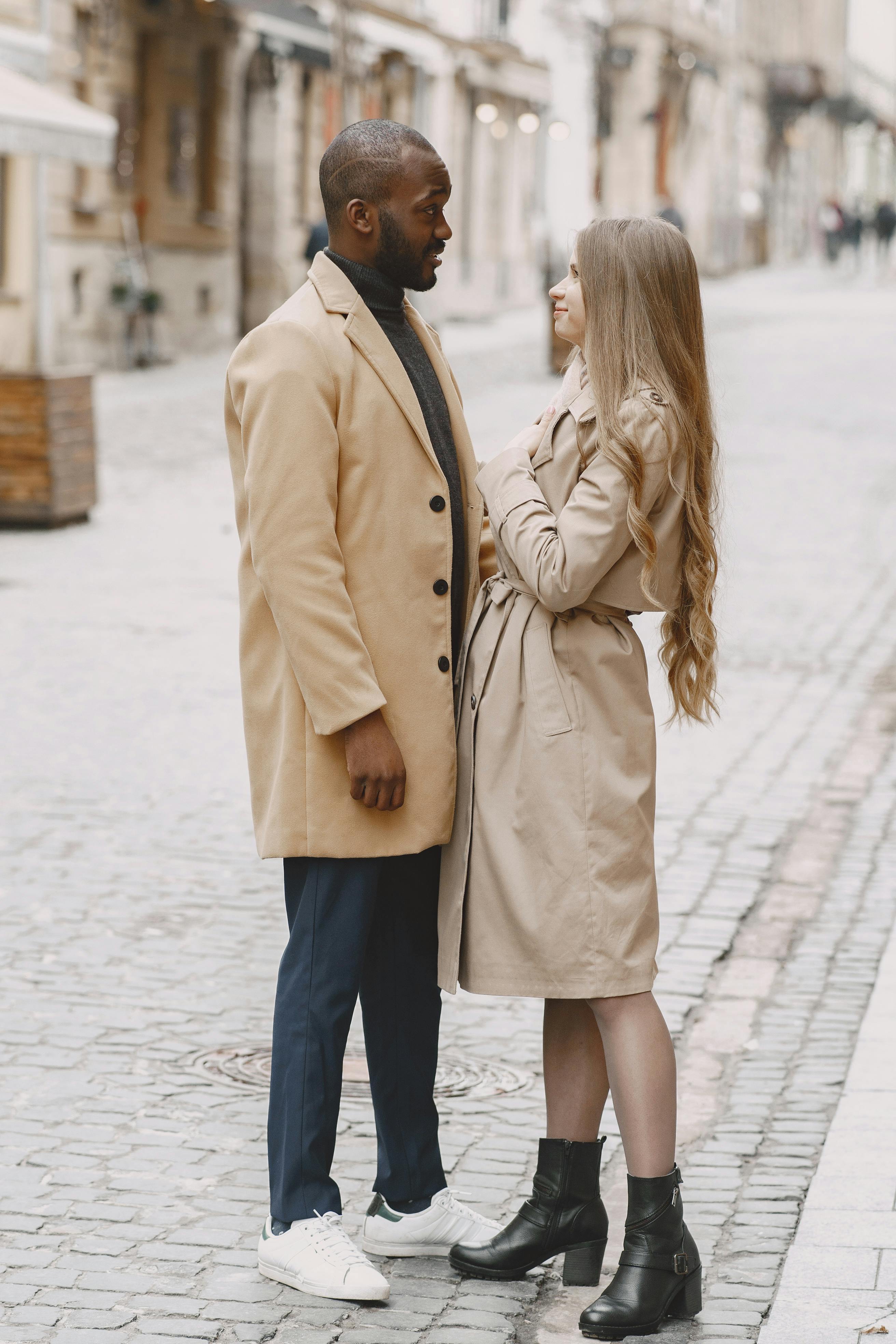 Couple standing beside each other · Free Stock Photo