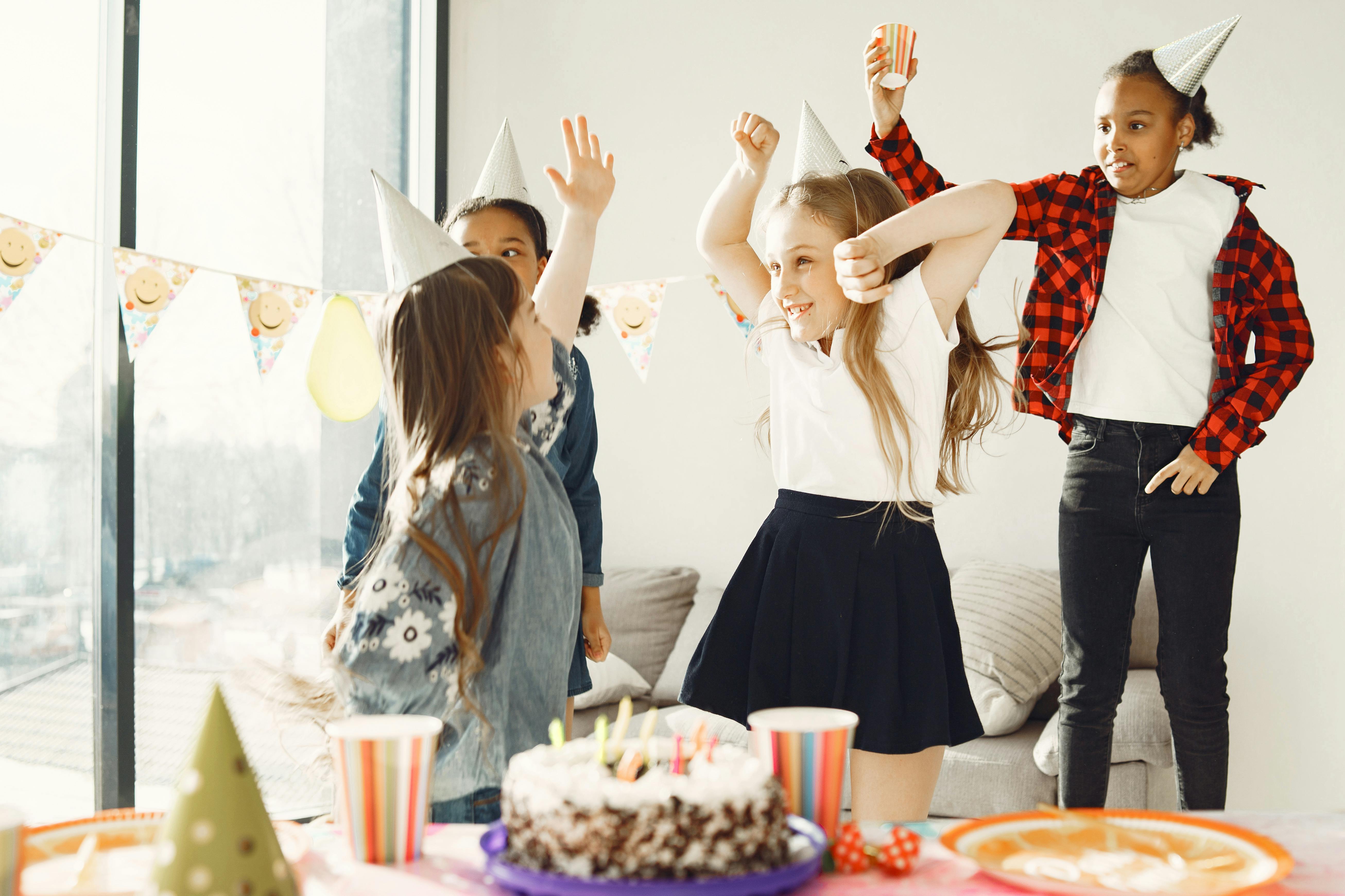 Children celebrating a Birthday · Free Stock Photo