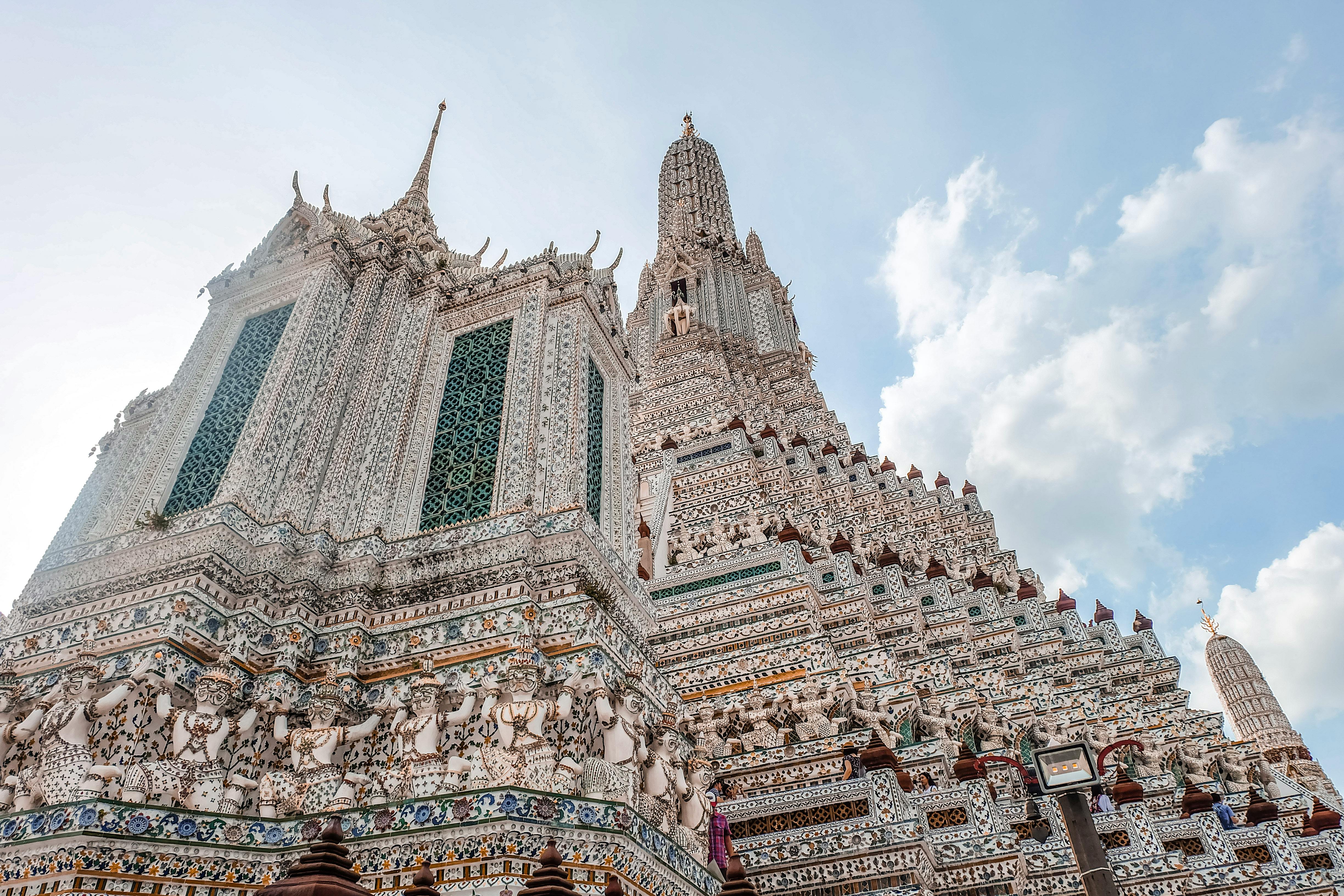 Low Angle Shot of Wat Arun in Bangkok, Thailand · Free Stock Photo
