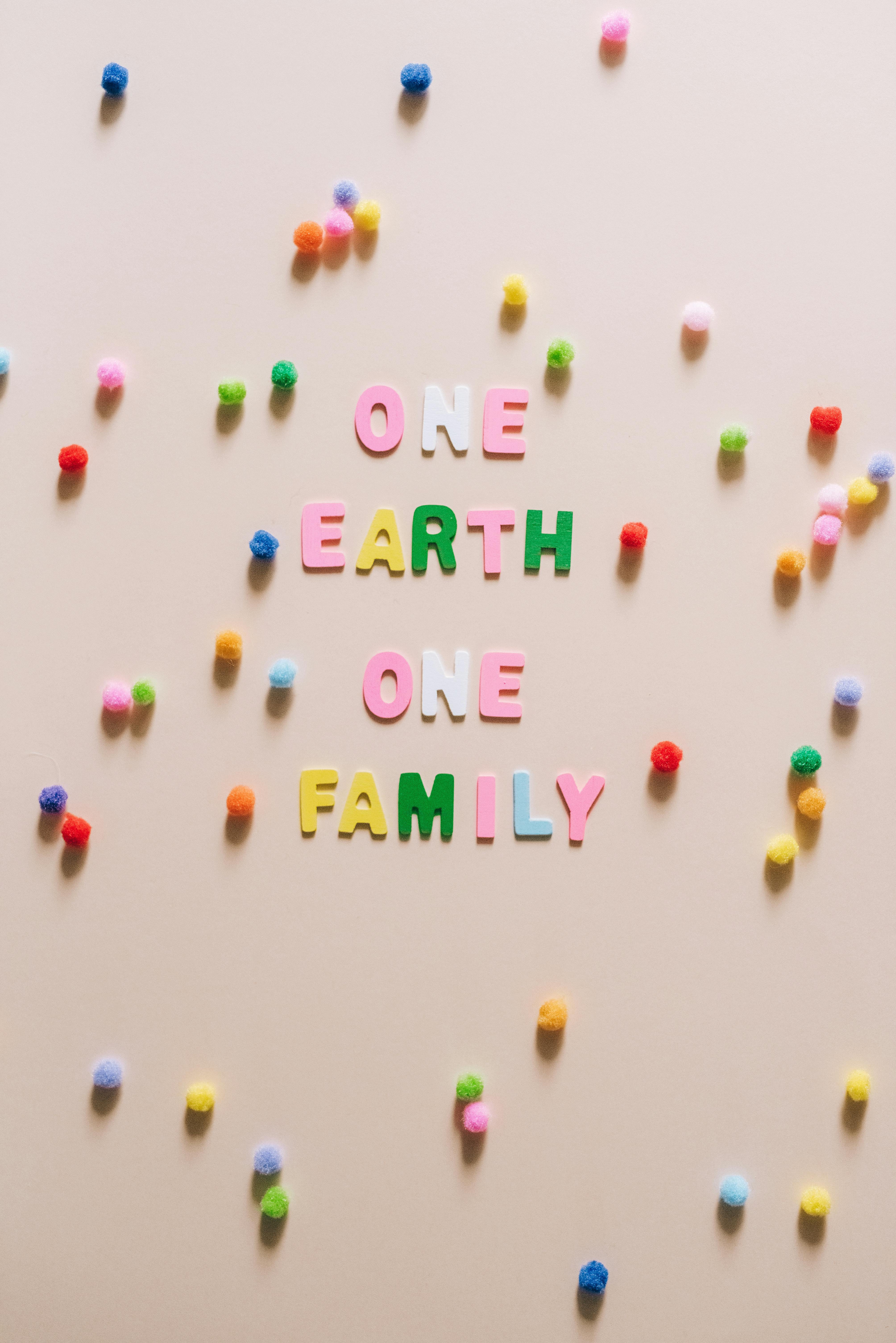 Colorful Letter Cutouts · Free Stock Photo