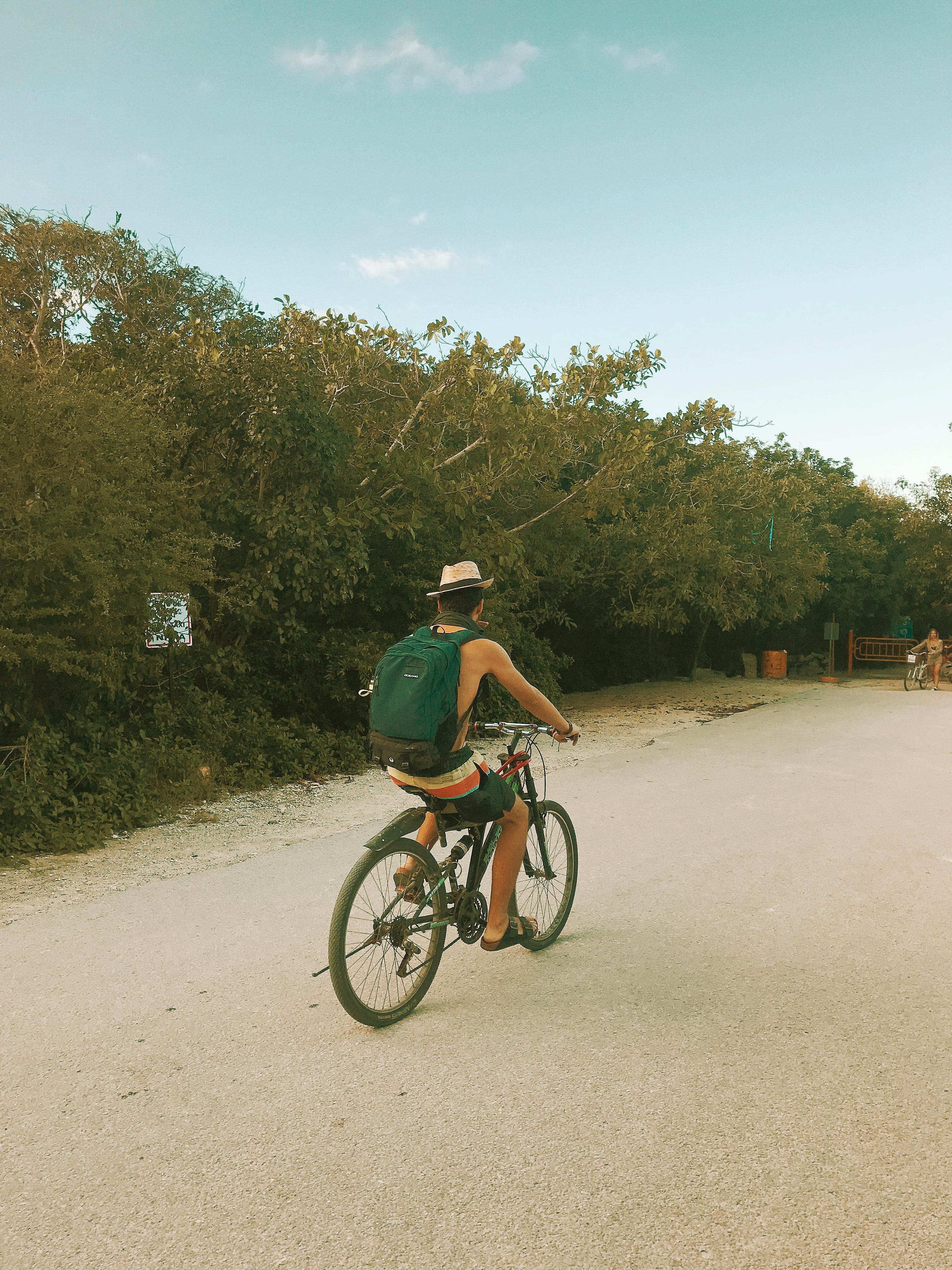 Person Riding a Bicycle · Free Stock Photo