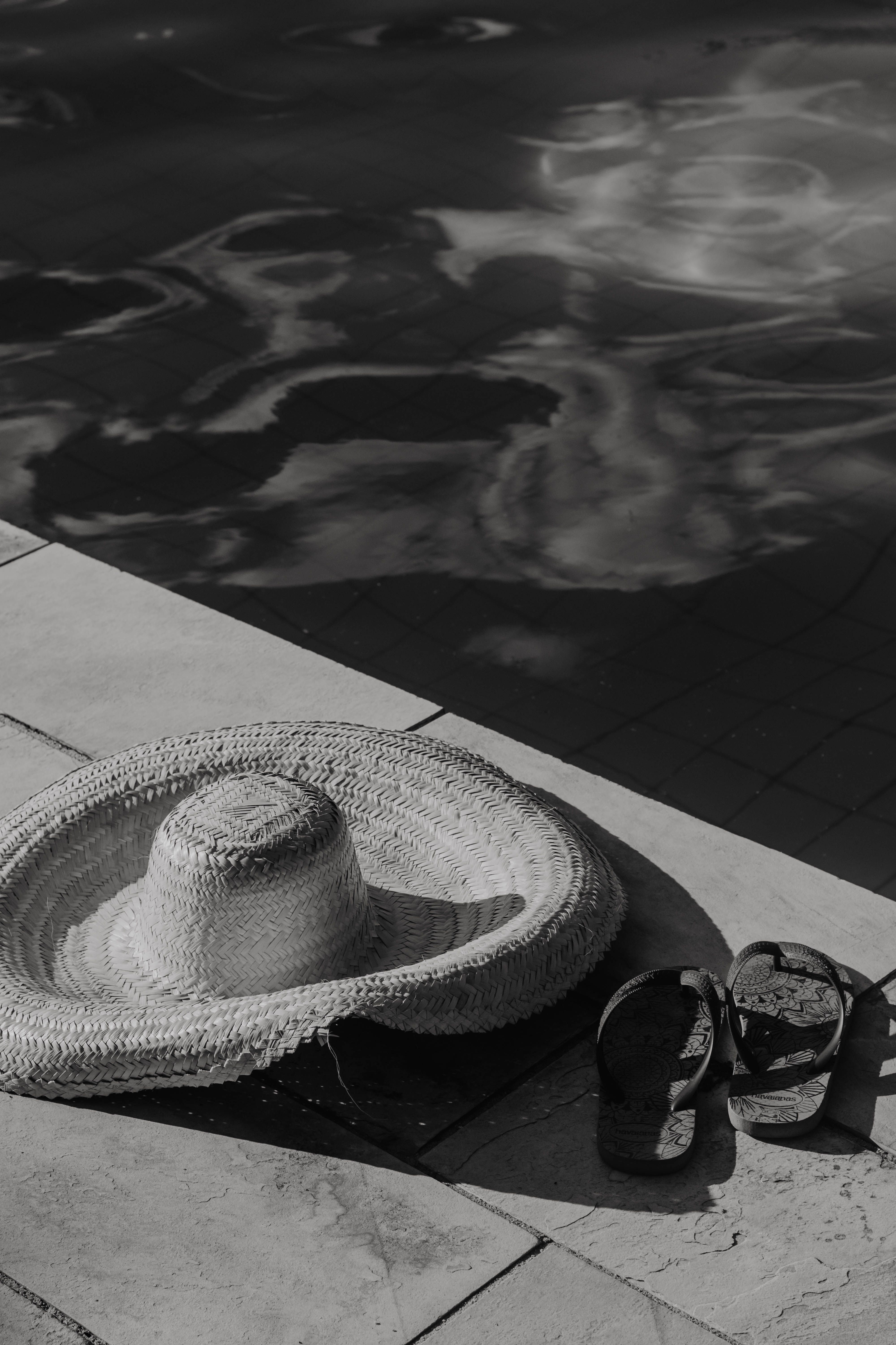 Grayscale Photo of a Woman Covering Her Body with a White Fabric · Free ...