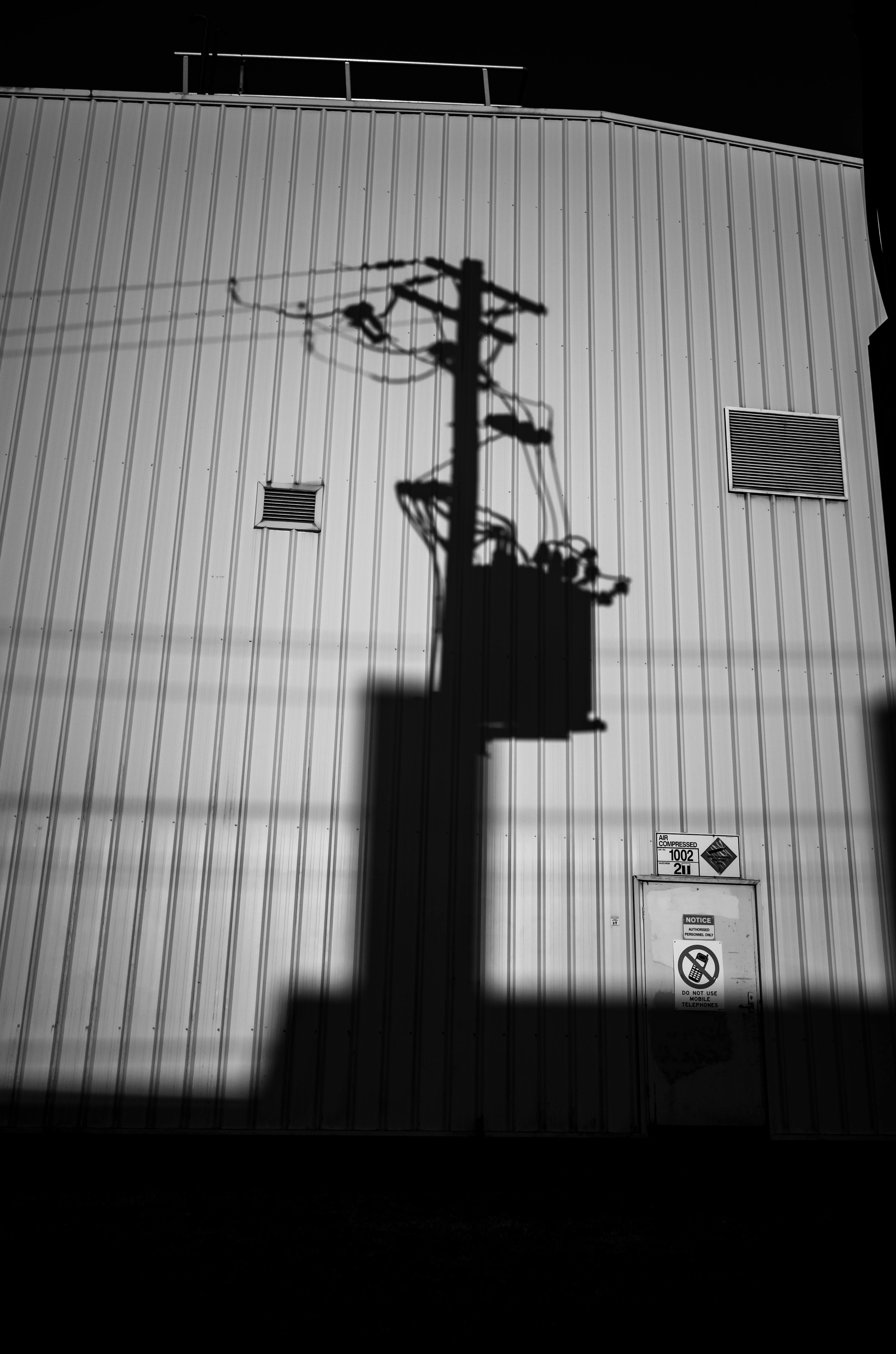 Wooden Electric Post and Power Line · Free Stock Photo