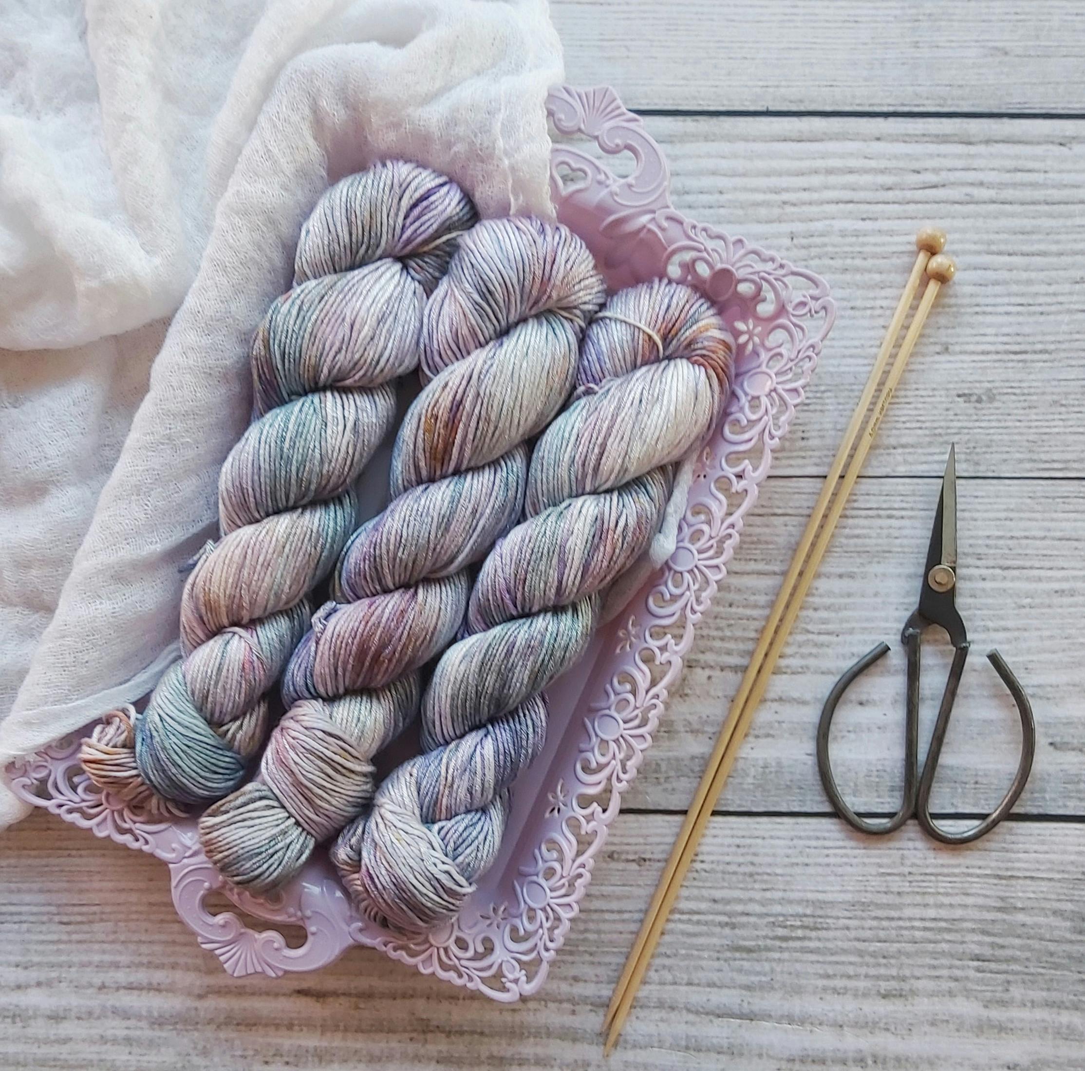 A Close-Up Shot of Knitting Essentials · Free Stock Photo