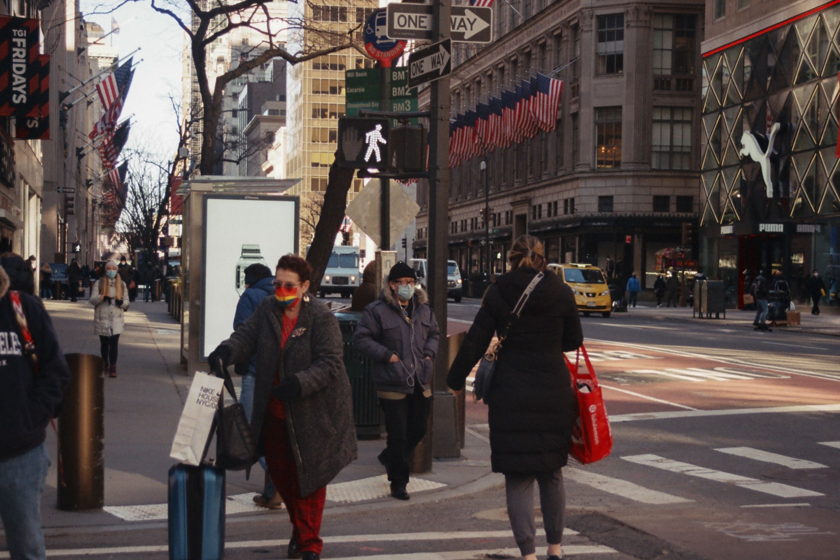 People Walking on City Street · Free Stock Photo