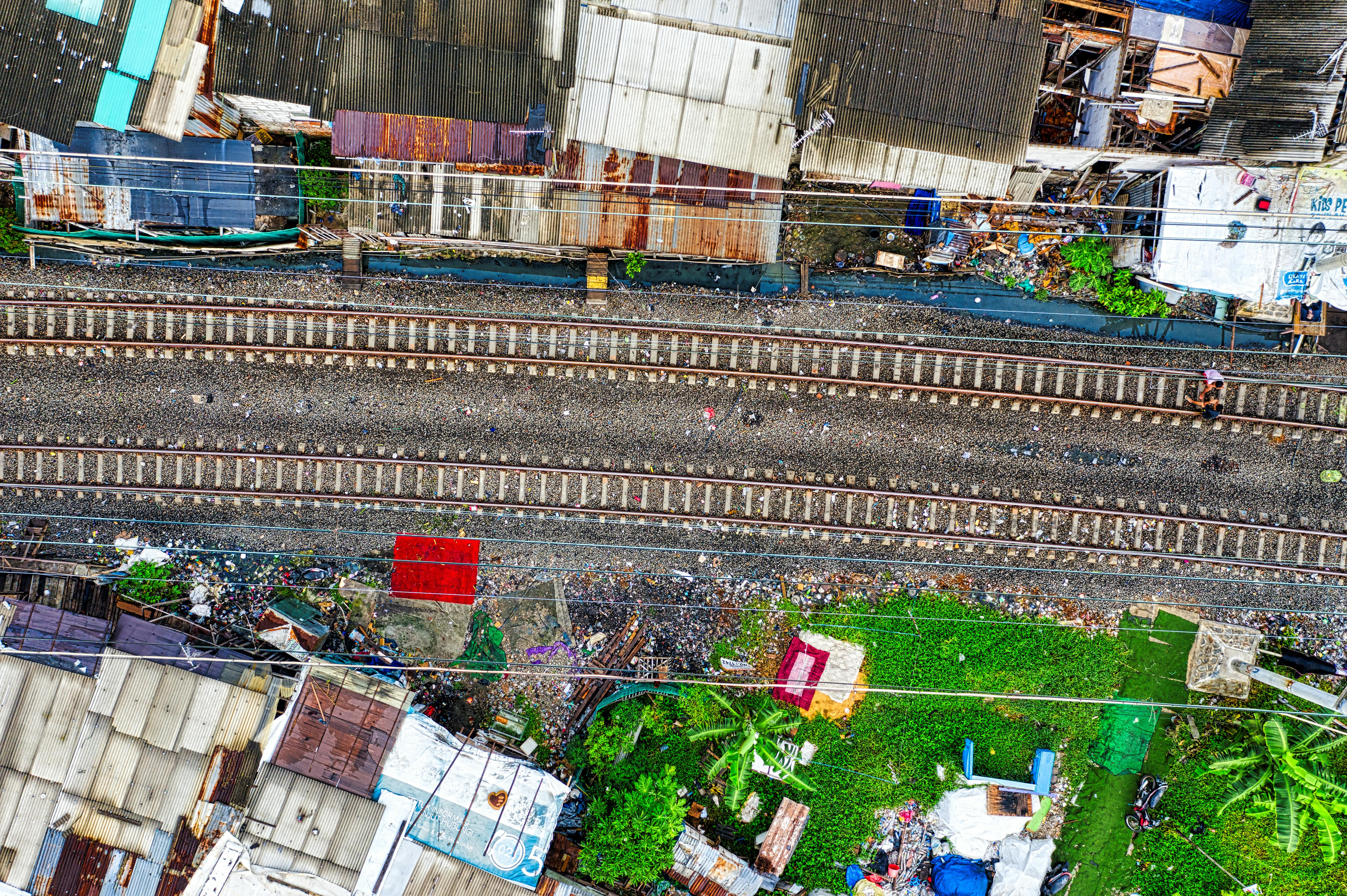 Aerial Shot of Railways · Free Stock Photo