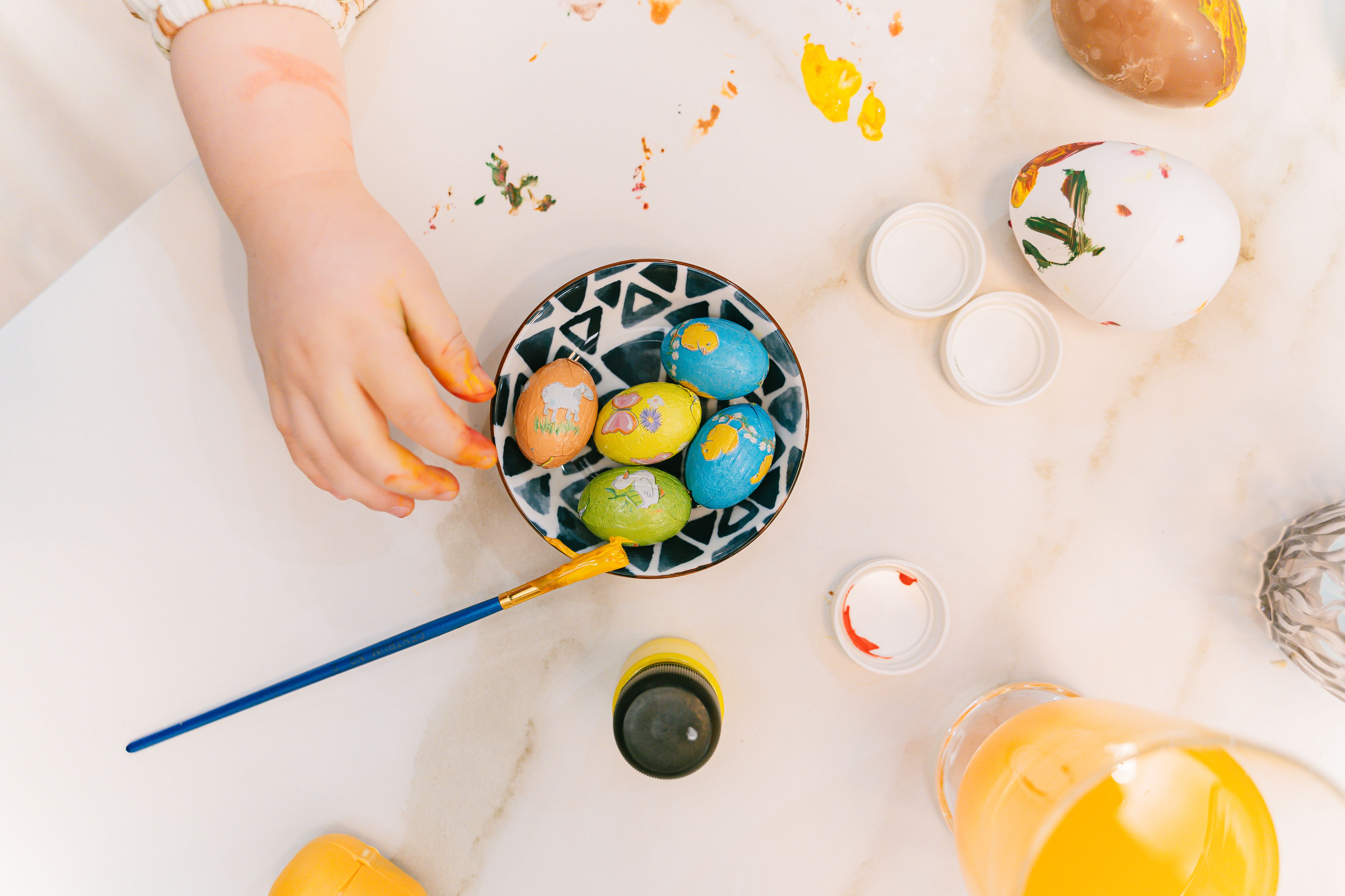Easter Egg Painted Like a Deer · Free Stock Photo