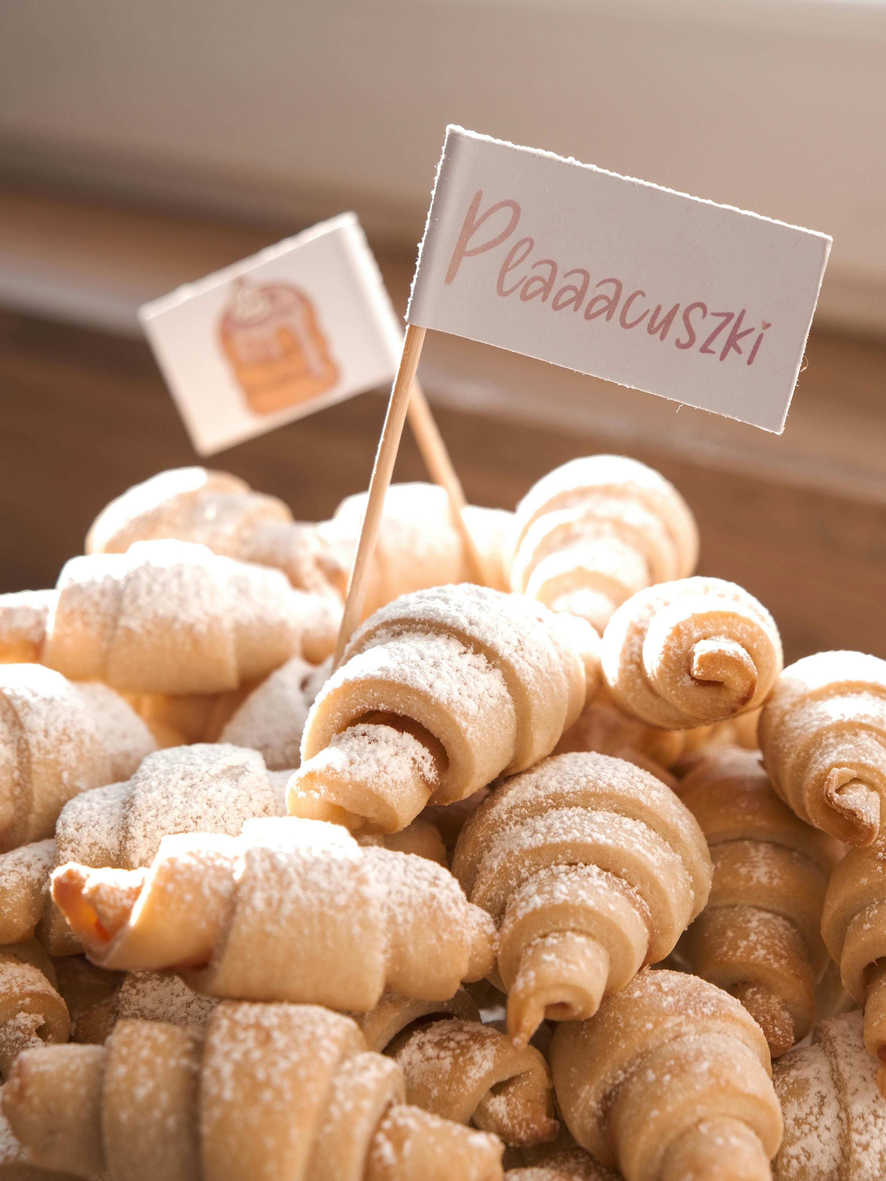 Baked Pastry with a Note on Wooden Stick · Free Stock Photo