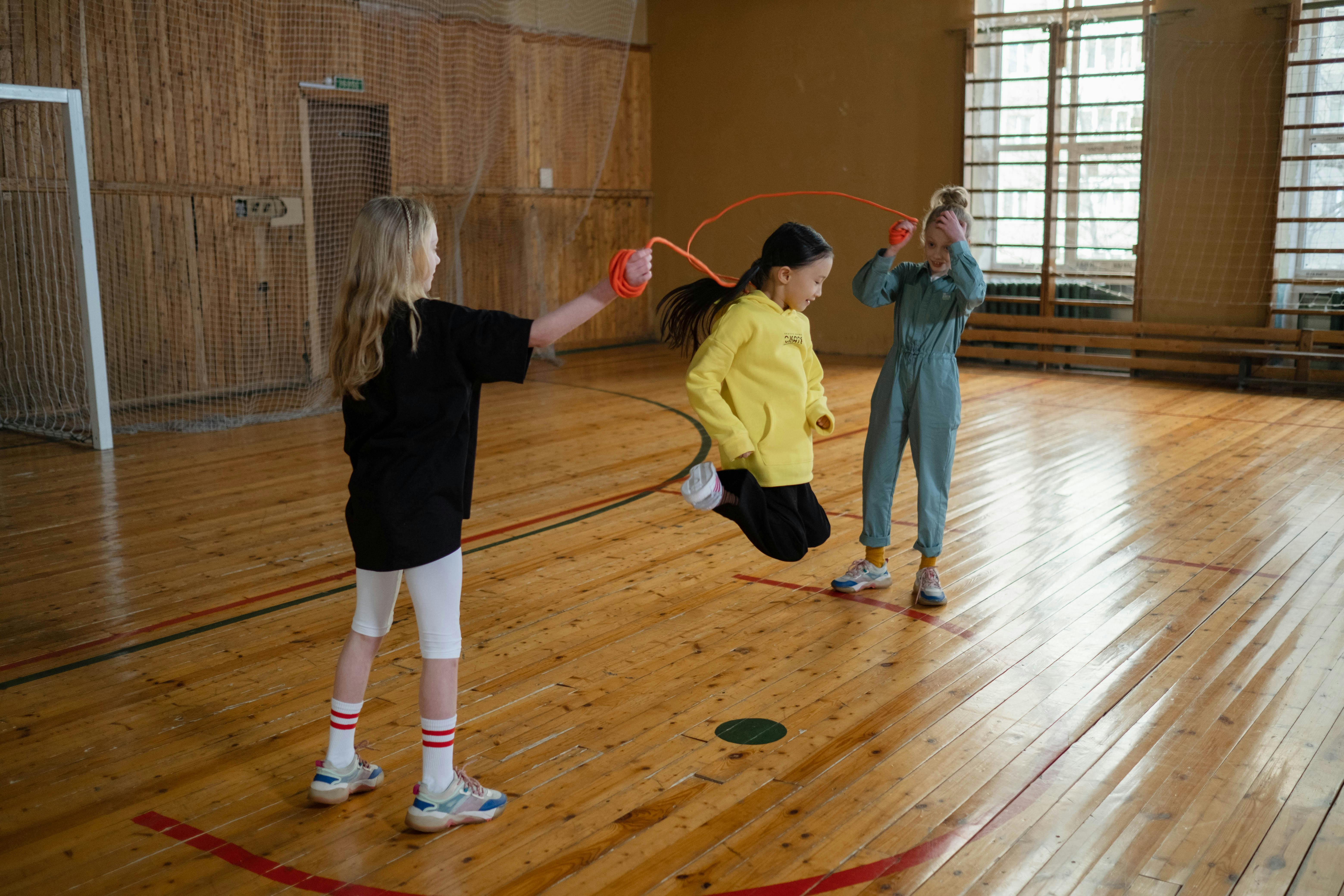 Girls Playing Skipping Rope · Free Stock Photo