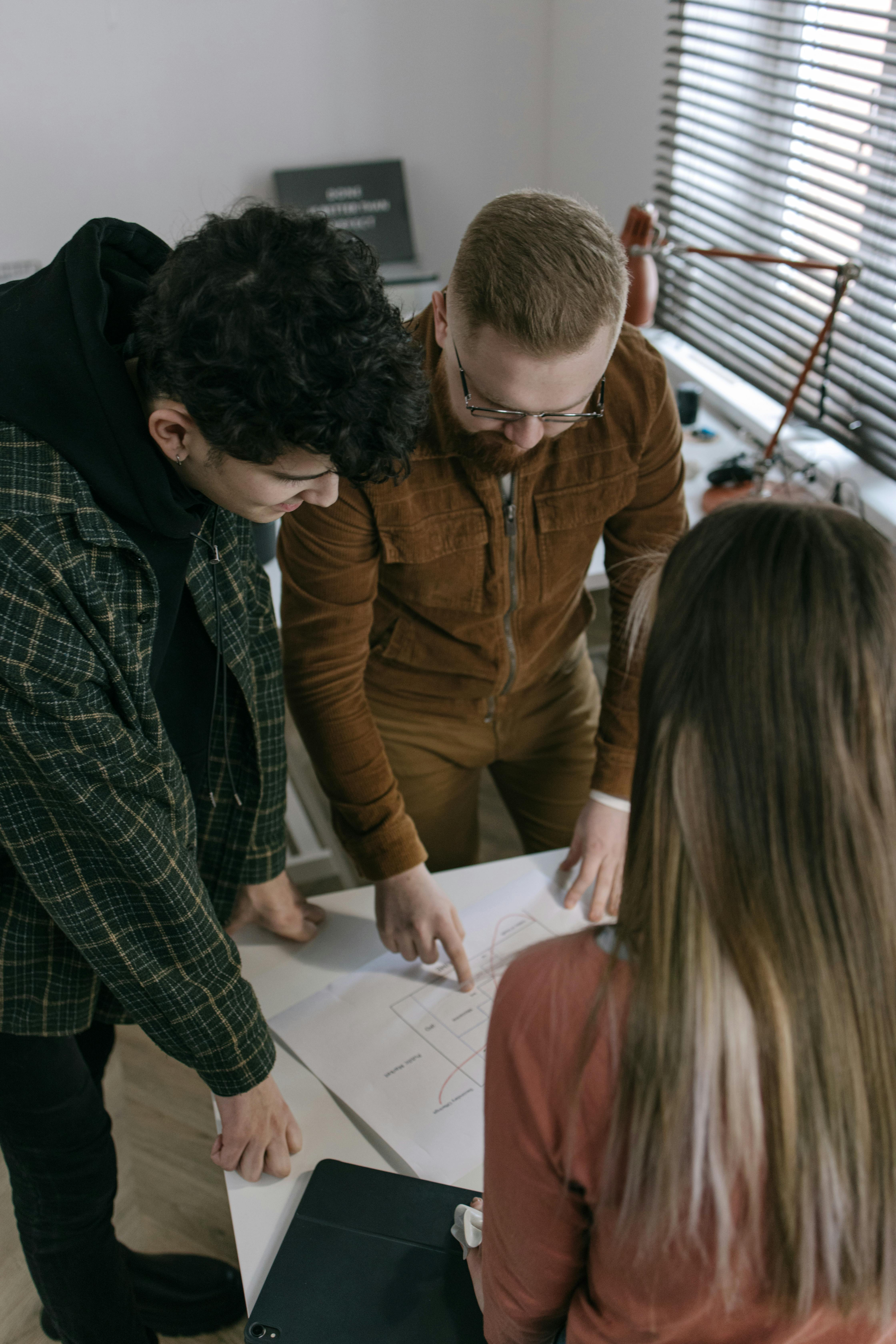 Vertical Team Working Together Photos, Download The BEST Free Vertical ...