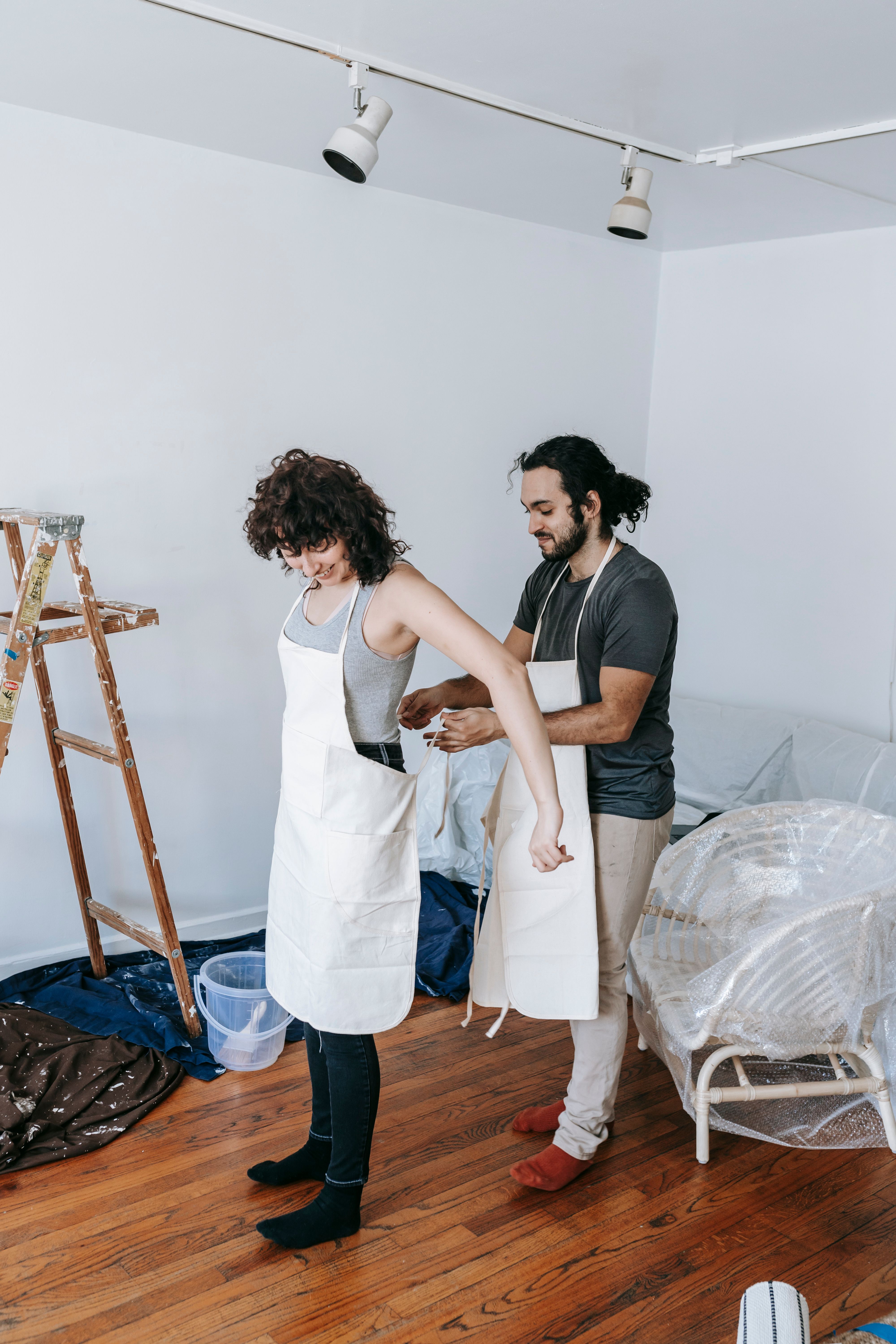 Couple Wearing Work Clothes · Free Stock Photo