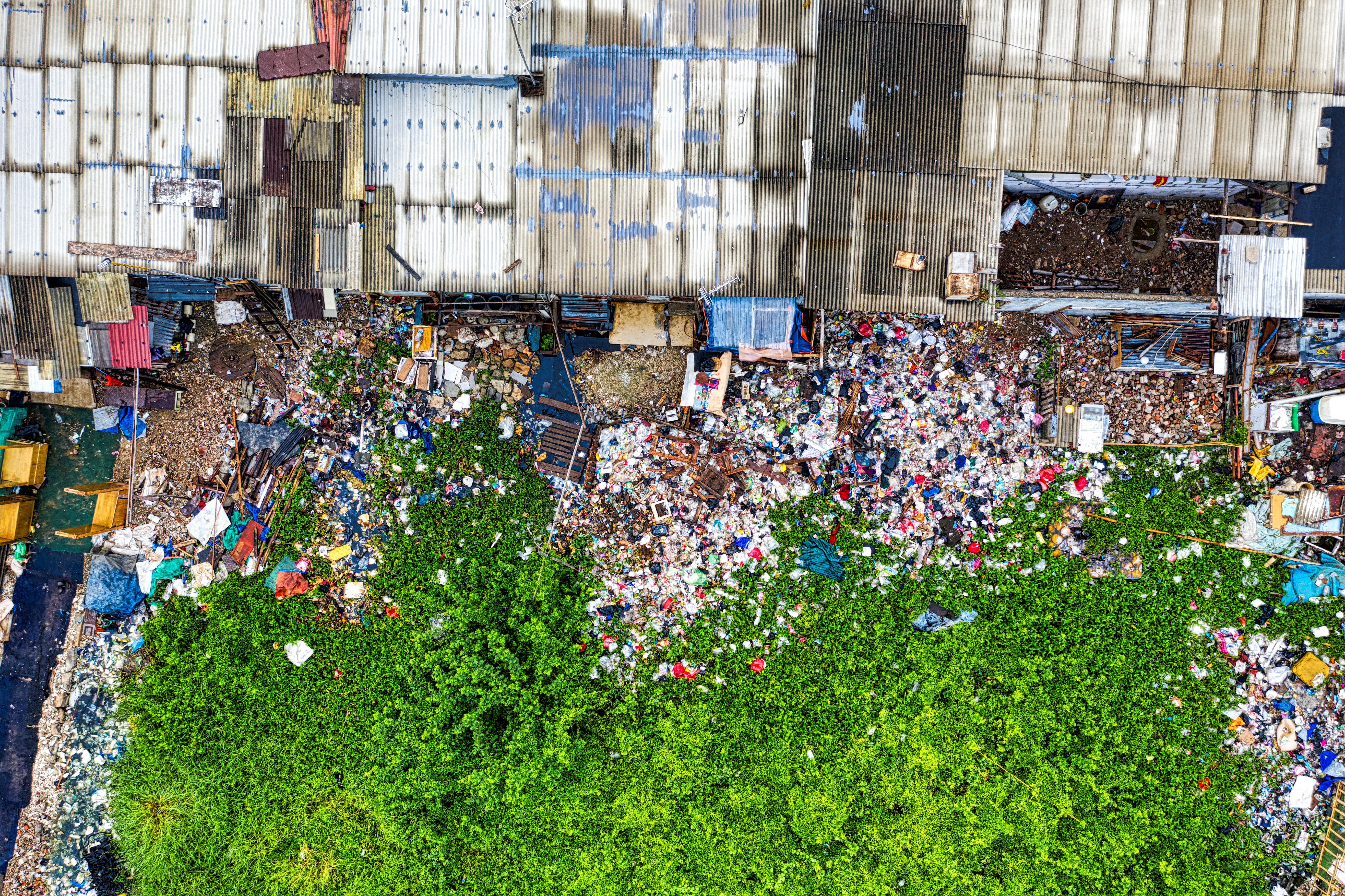 Trash near Abandoned Demolished Building · Free Stock Photo