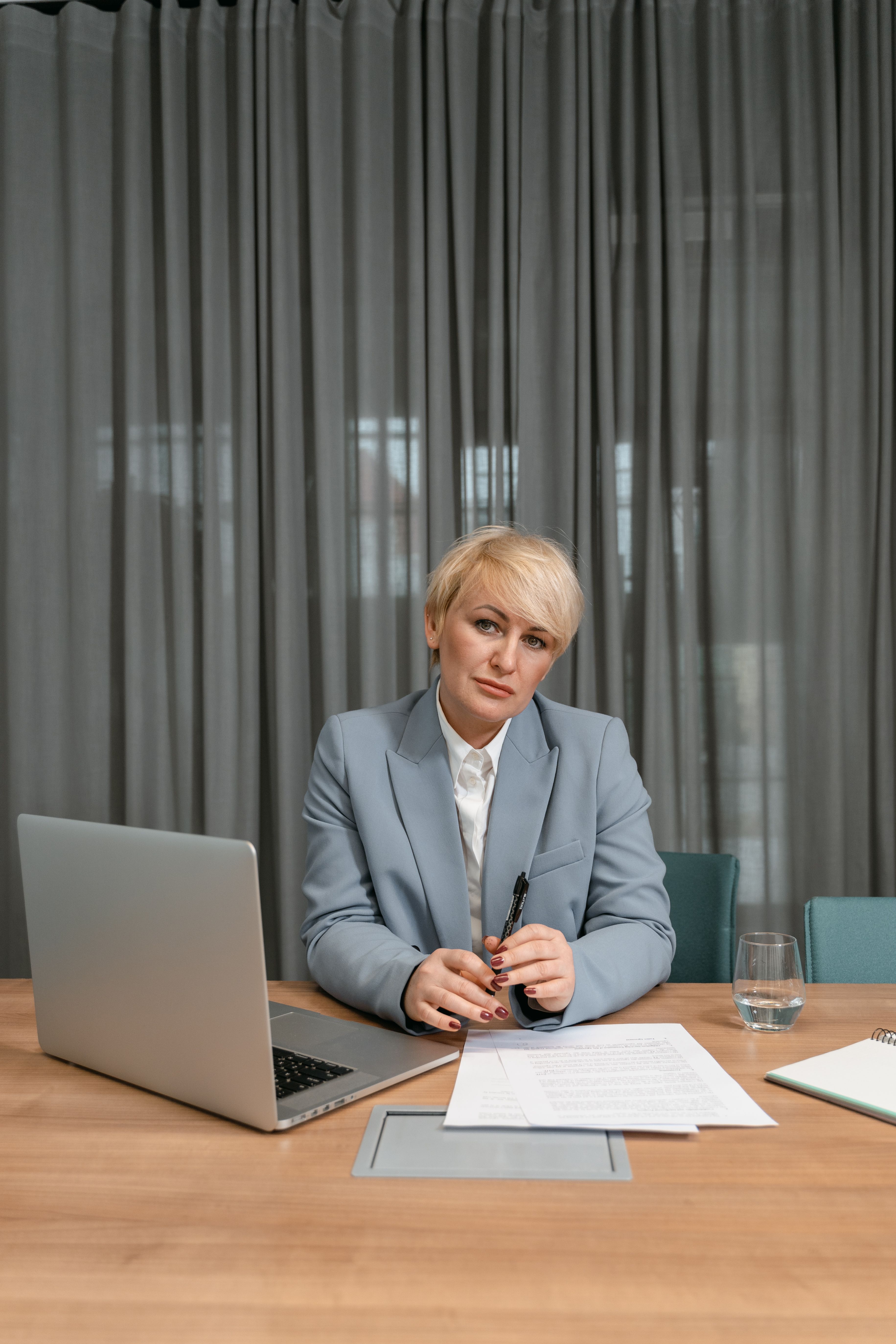 Woman Working With Documents in Office · Free Stock Photo