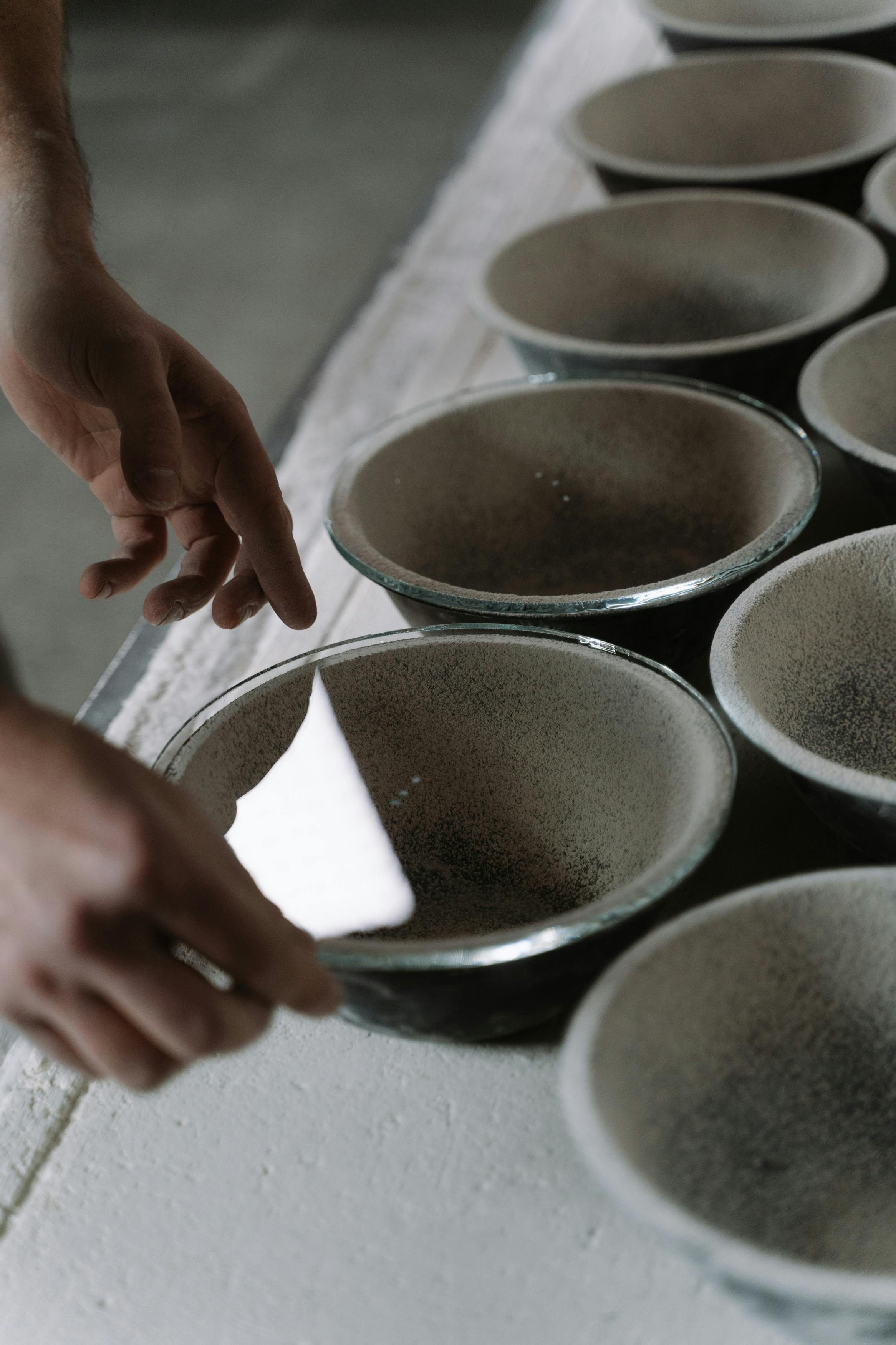 Close-Up Shot of Bowls · Free Stock Photo